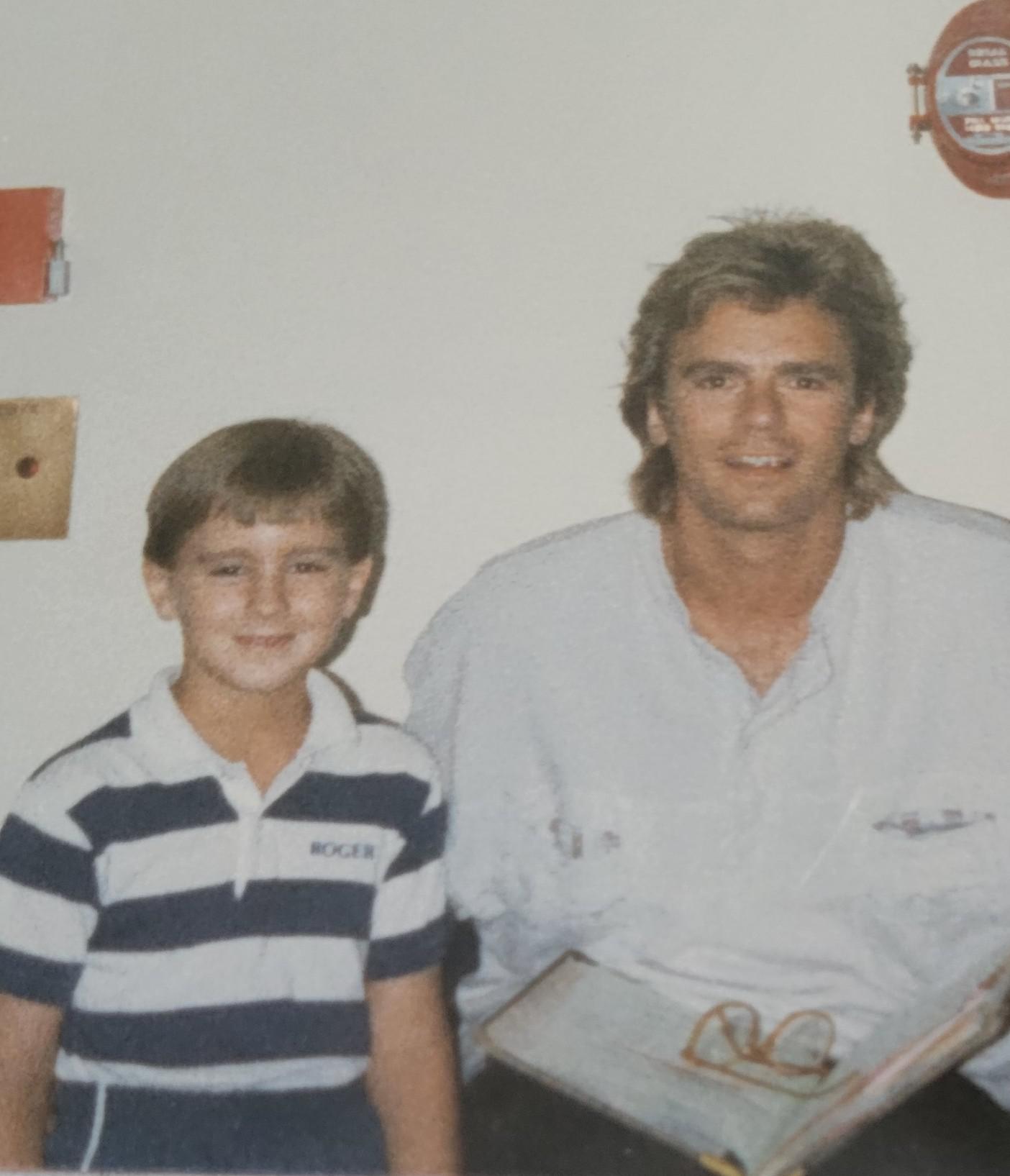 Me and MacGyver, 1986. | Scrolller