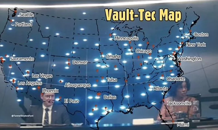 Fallout Tv Series Vault Map | Scrolller