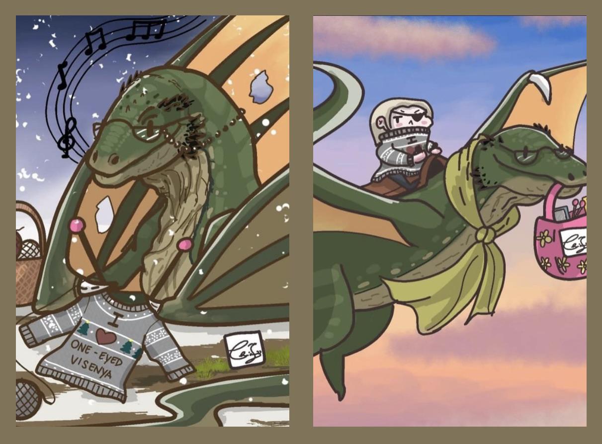 Granny Vhagar’s soft side. | Scrolller