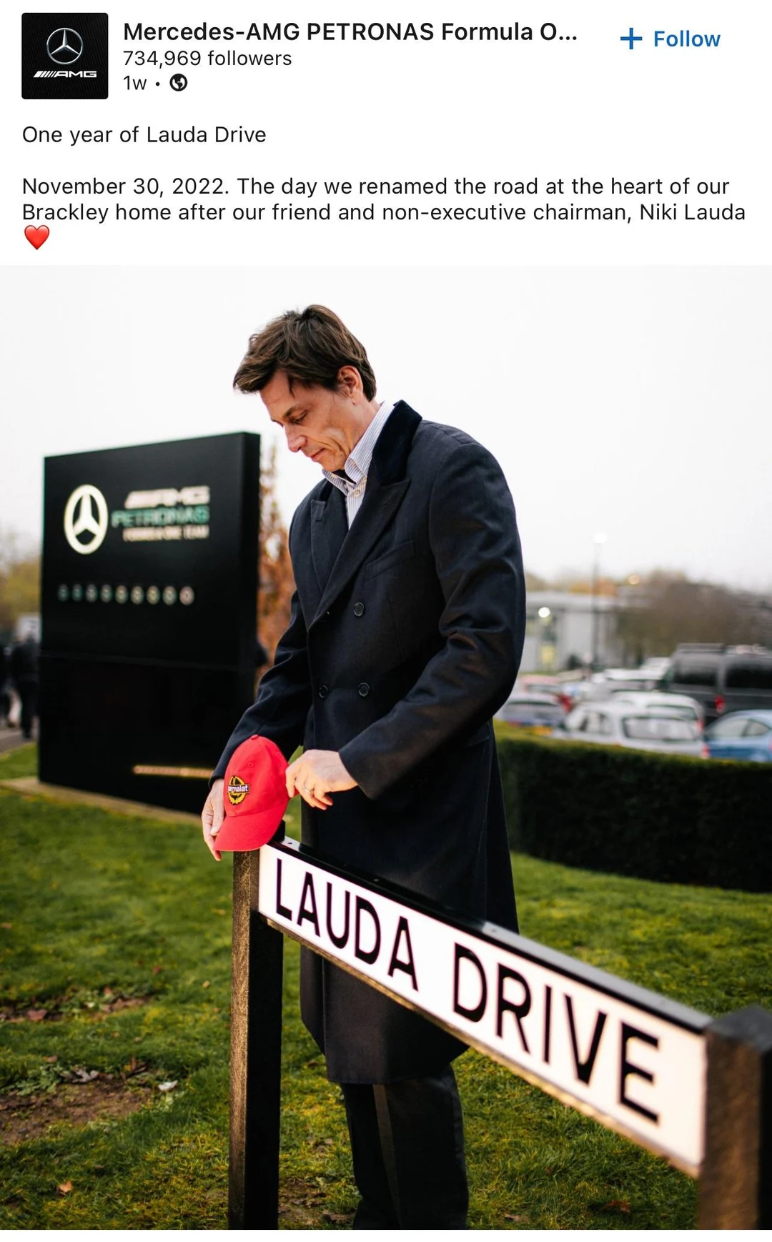 Let's go to Lauda drive! | Scrolller