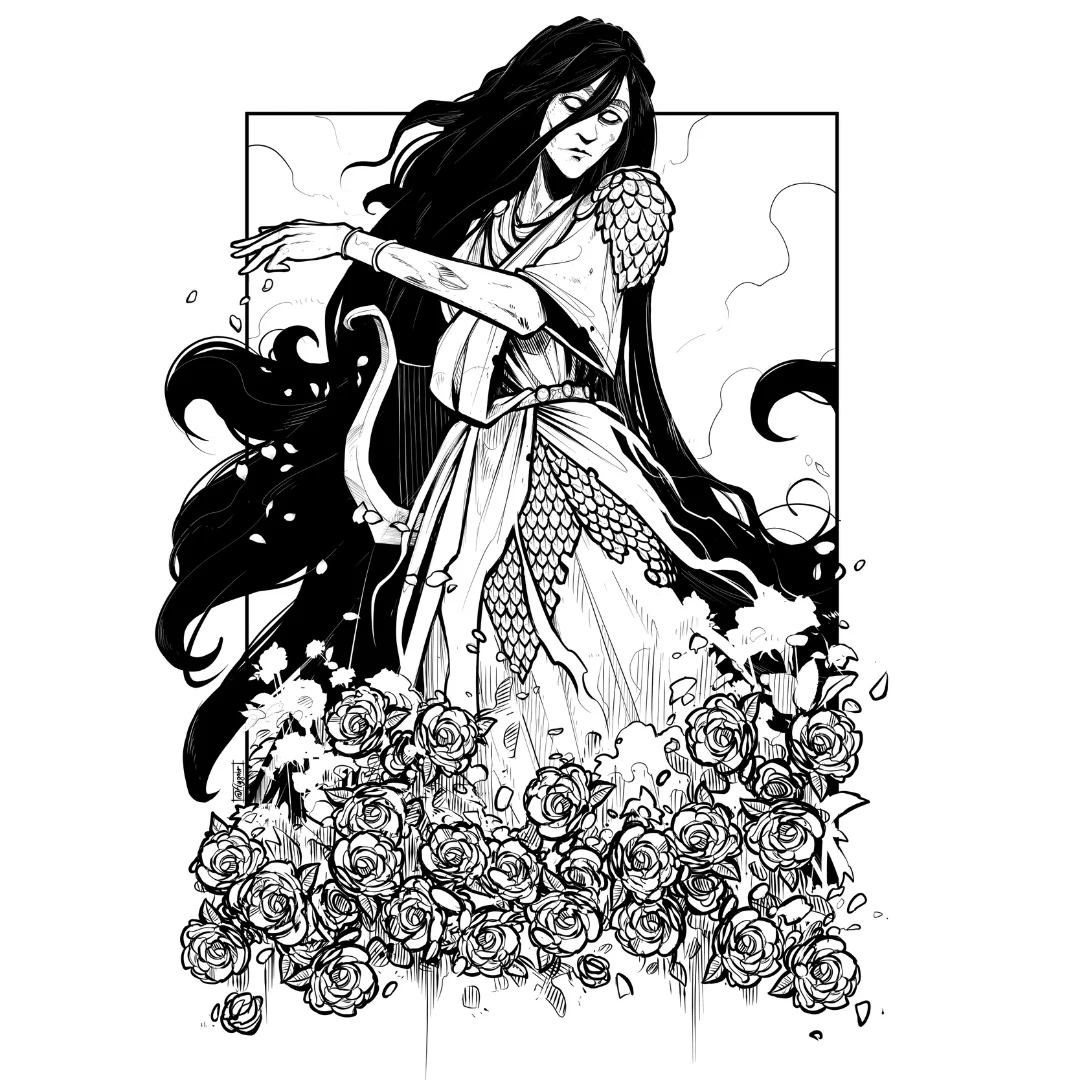 Just finished this drawing for a client, thought it would fit here! | Scrolller