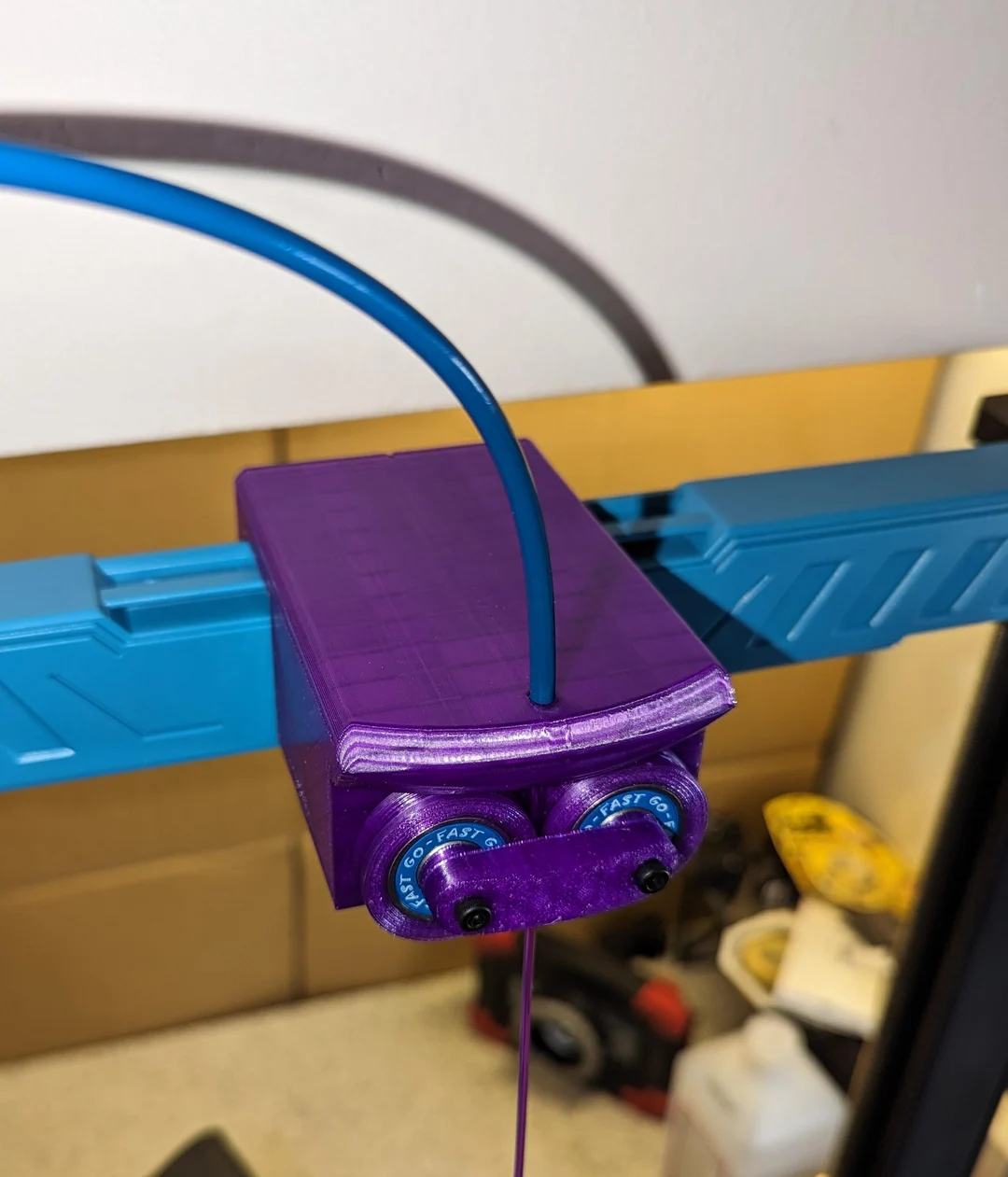 I designed a filament guide for my Sovol SV07 Plus. | Scrolller