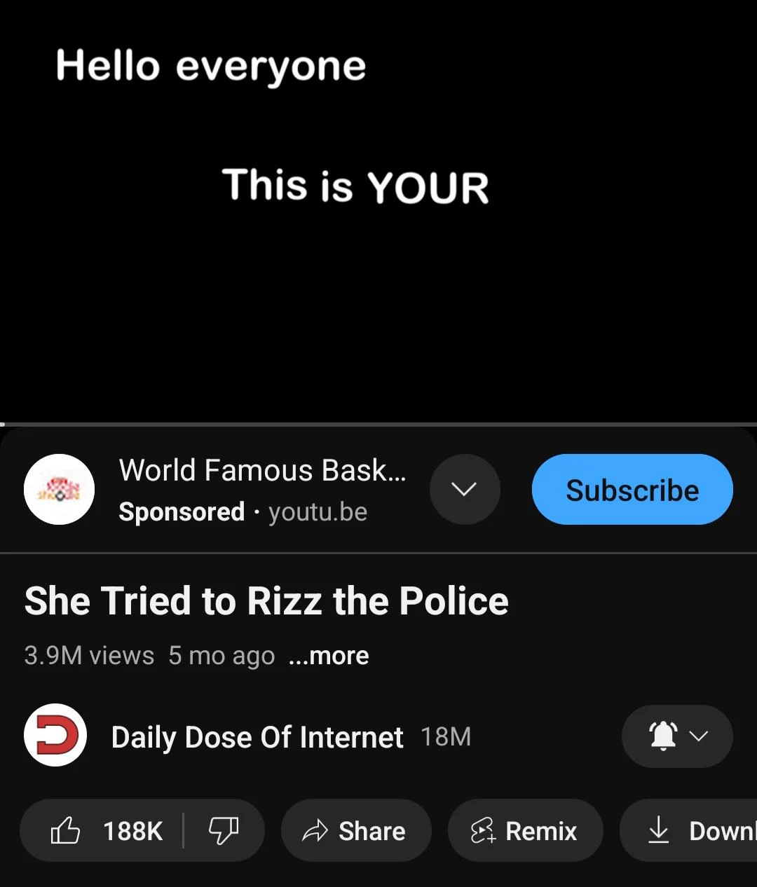 Dawg why is this guy changing the video's titles? | Scrolller