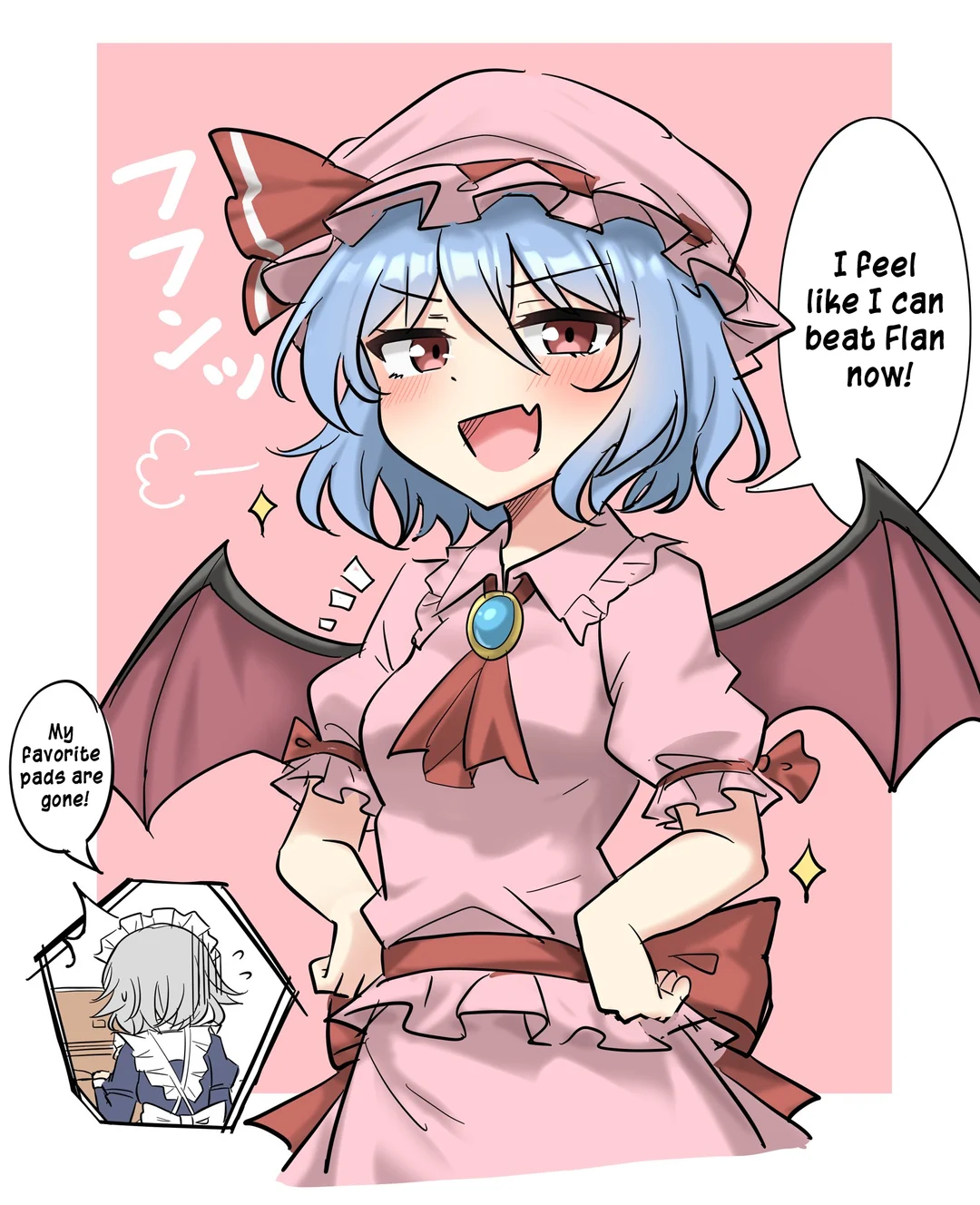 Remilia calls upon the power of padding [TL] | Scrolller