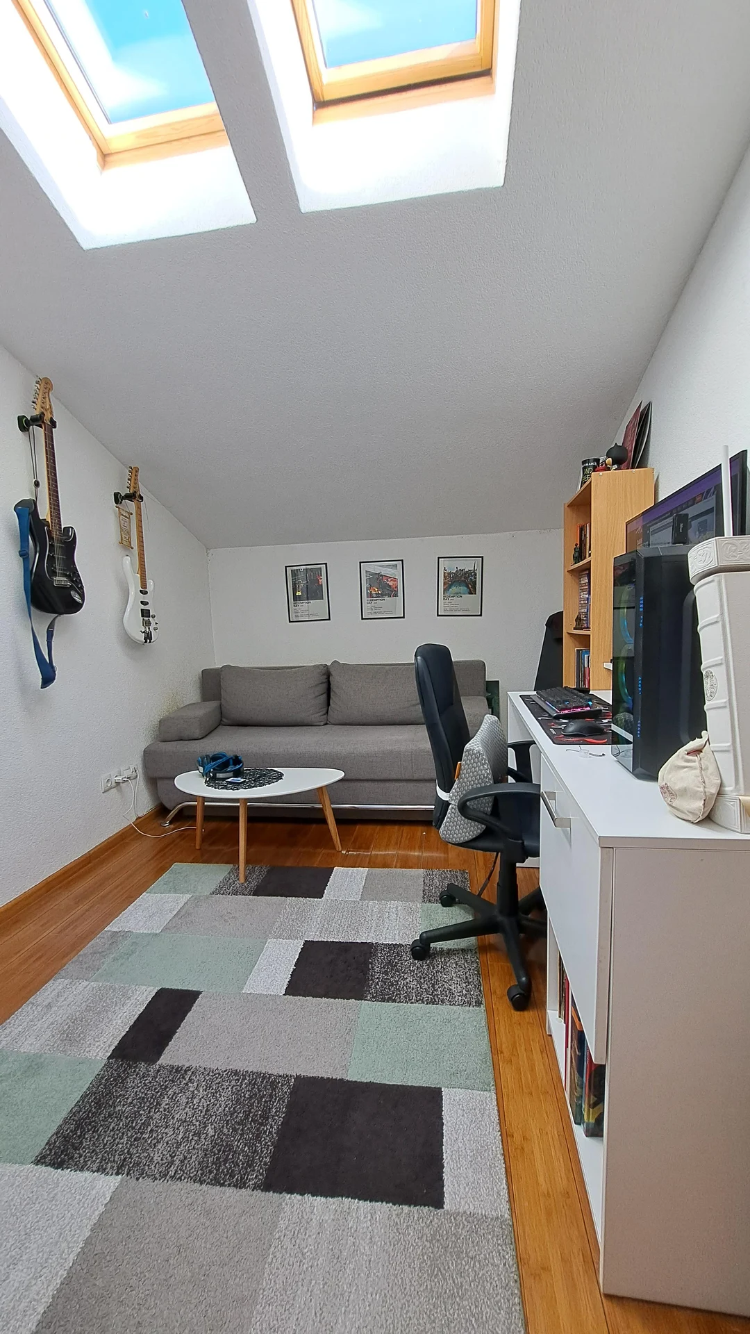 My bedroom in the attic | Scrolller