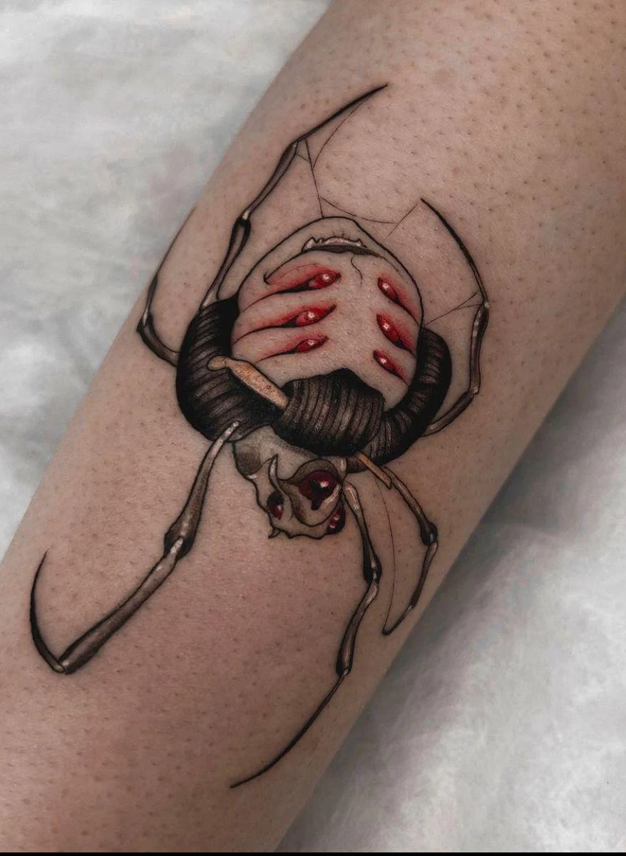 Black widow + Geisha Artist/ Caner Beceren Location* Ankara / Turkey | Scrolller