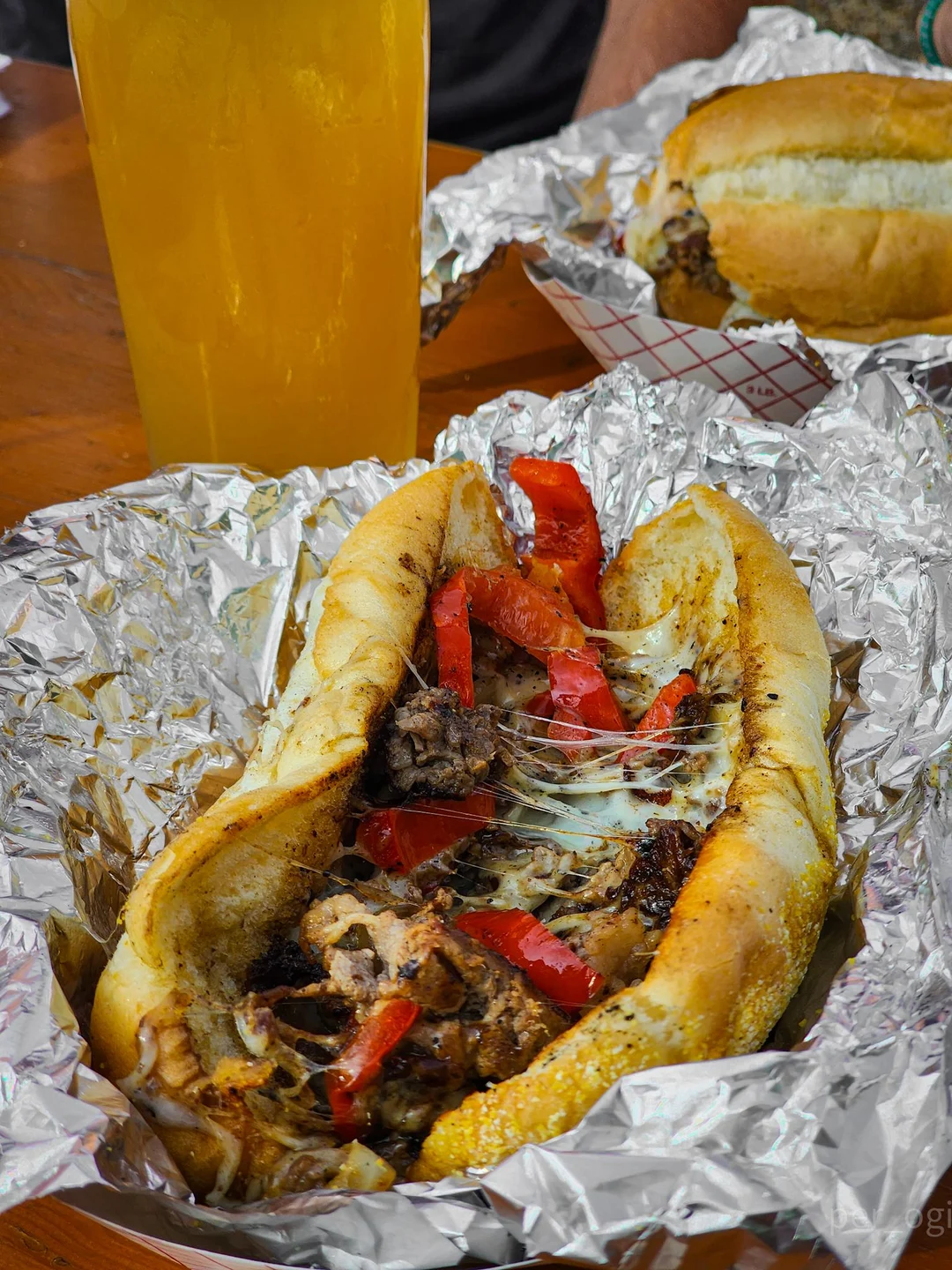Cheesesteak w/ onions, and peppers | Scrolller