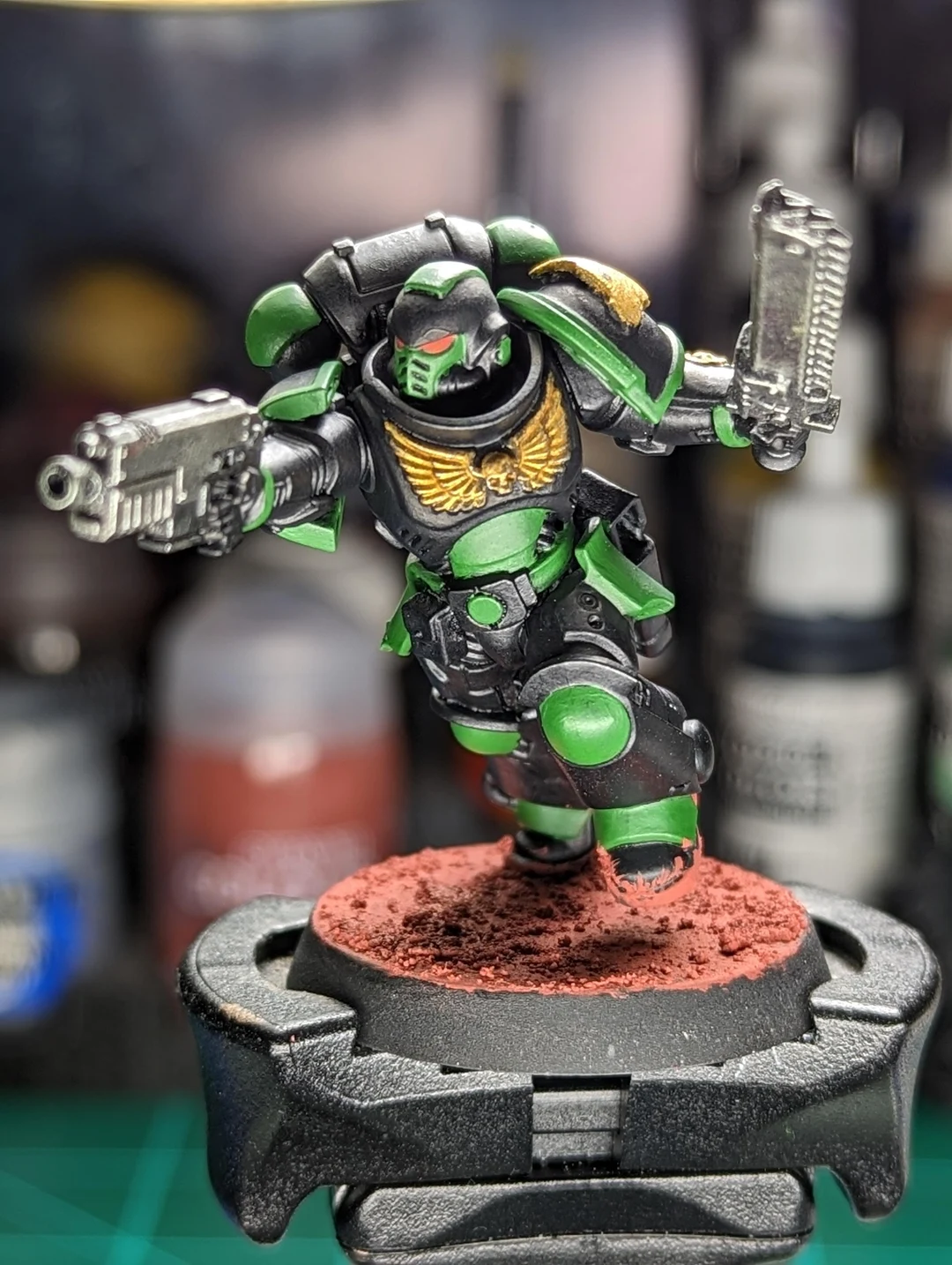 My paint scheme for Salamanders | Scrolller