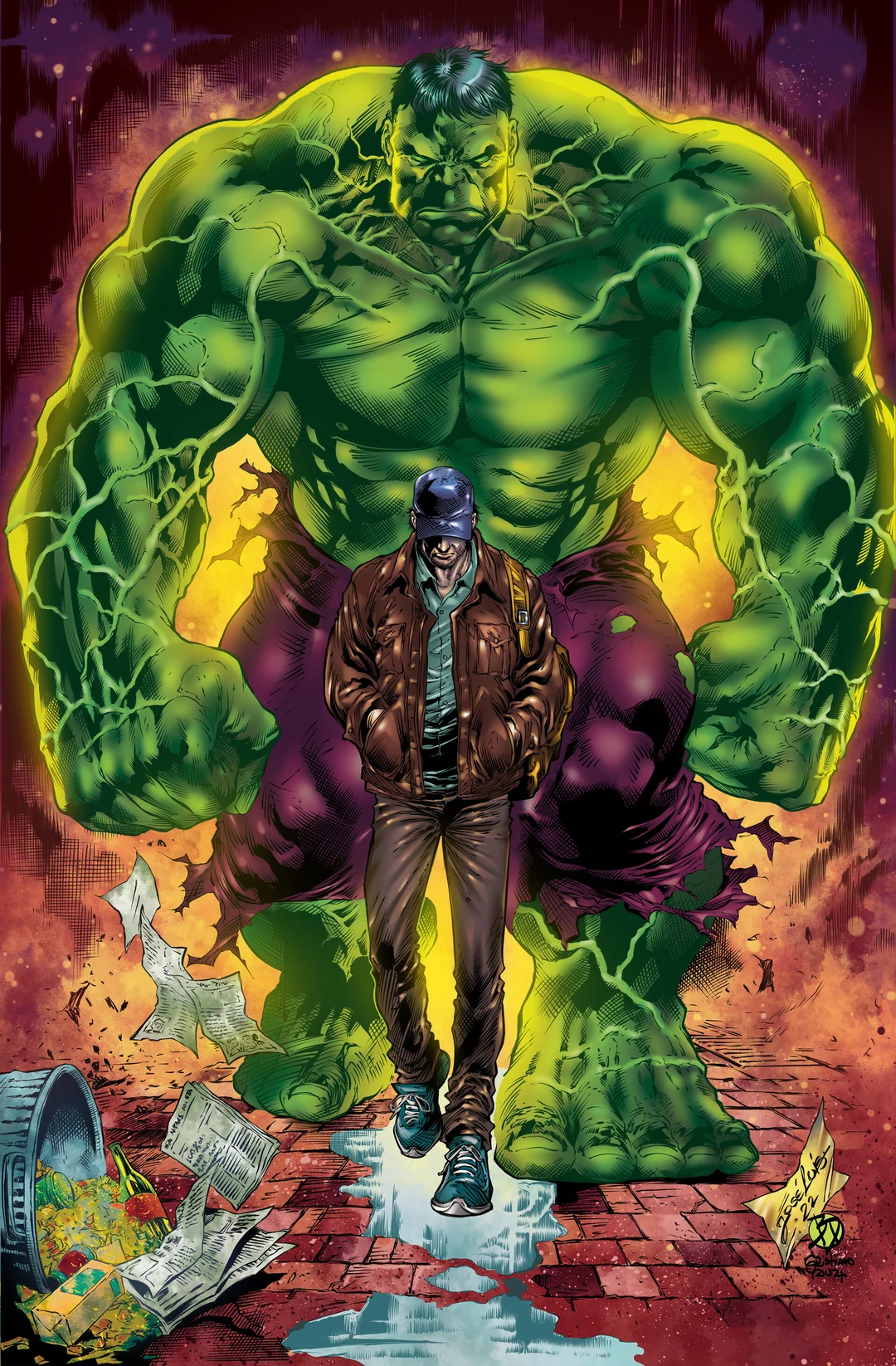 Bruce Banner Hulk by Cristiano Cruz & Jose Luis | Scrolller