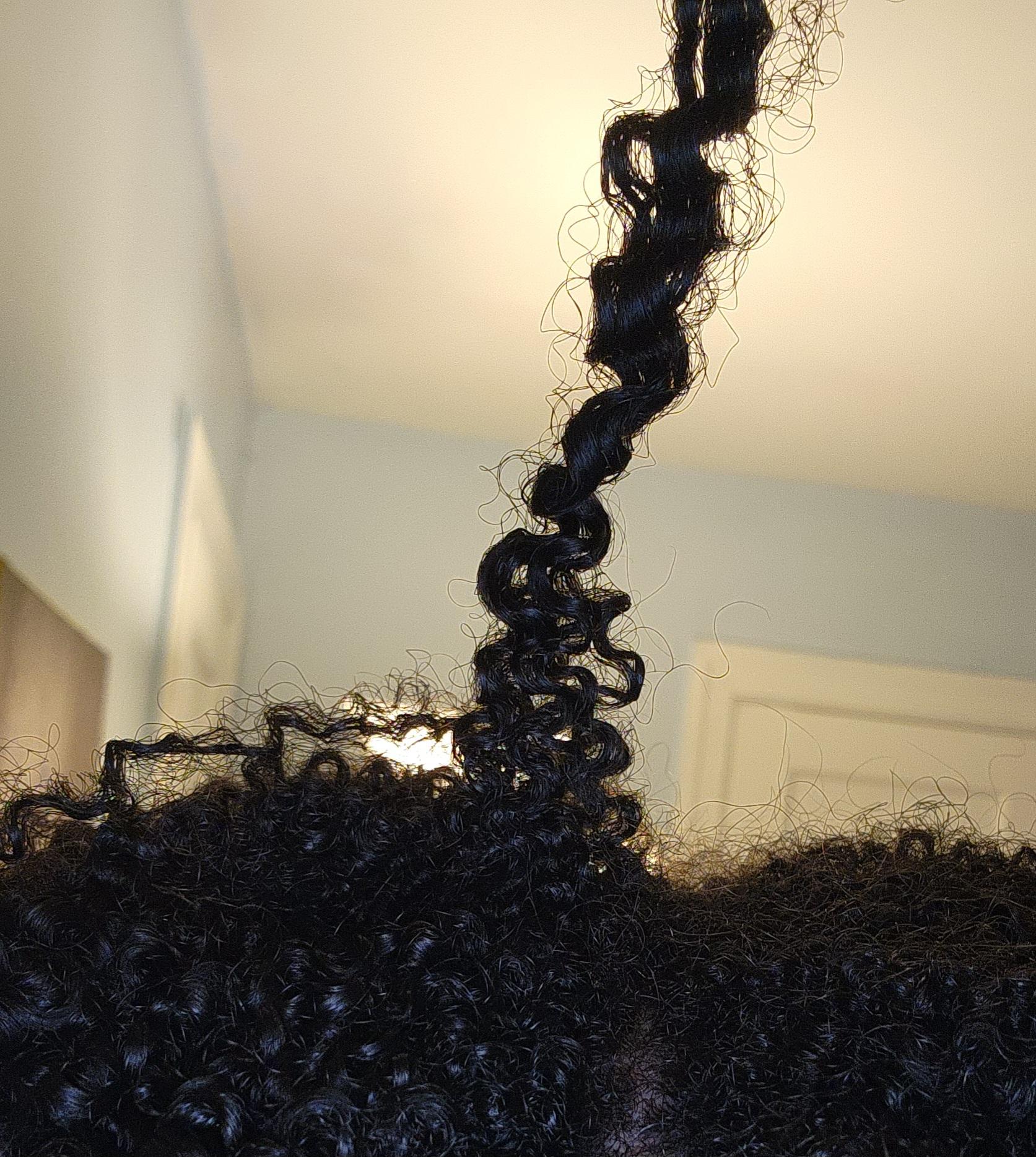 Anyone's hair act like this at the roots? | Scrolller