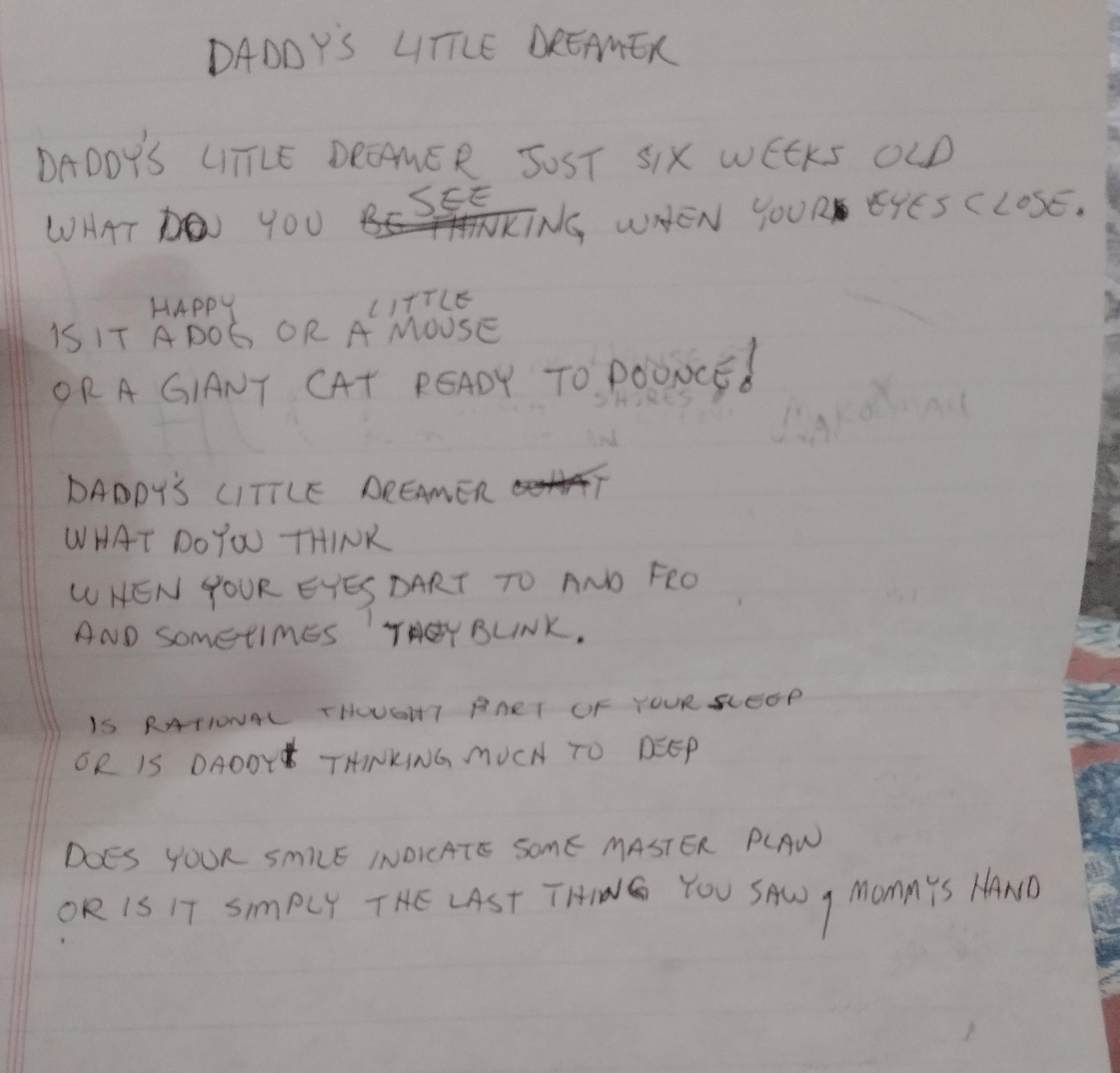 A poem written for me by my recently deceased father 24 years ago. | Scrolller