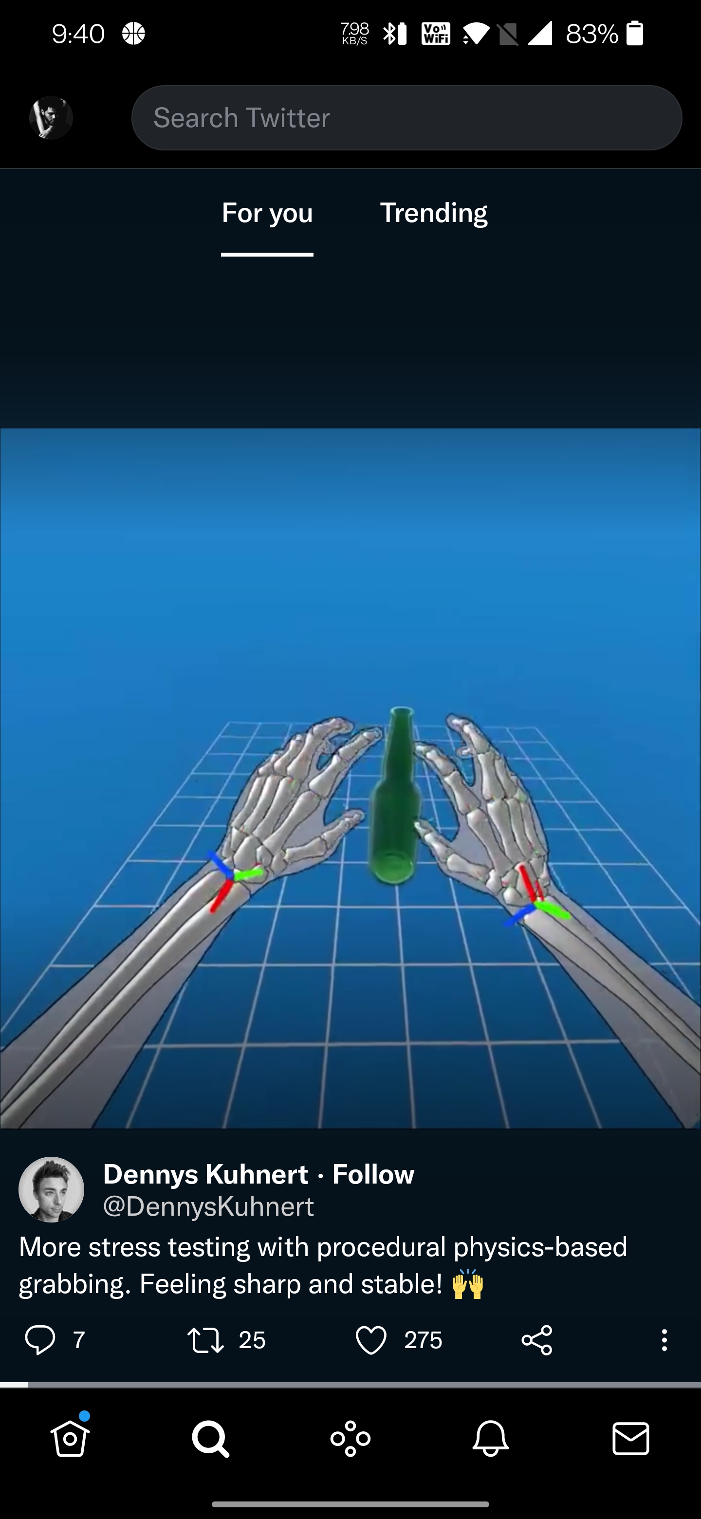 Is there any way I can turn off or not let these videos autoplay in the "for you" video section ...