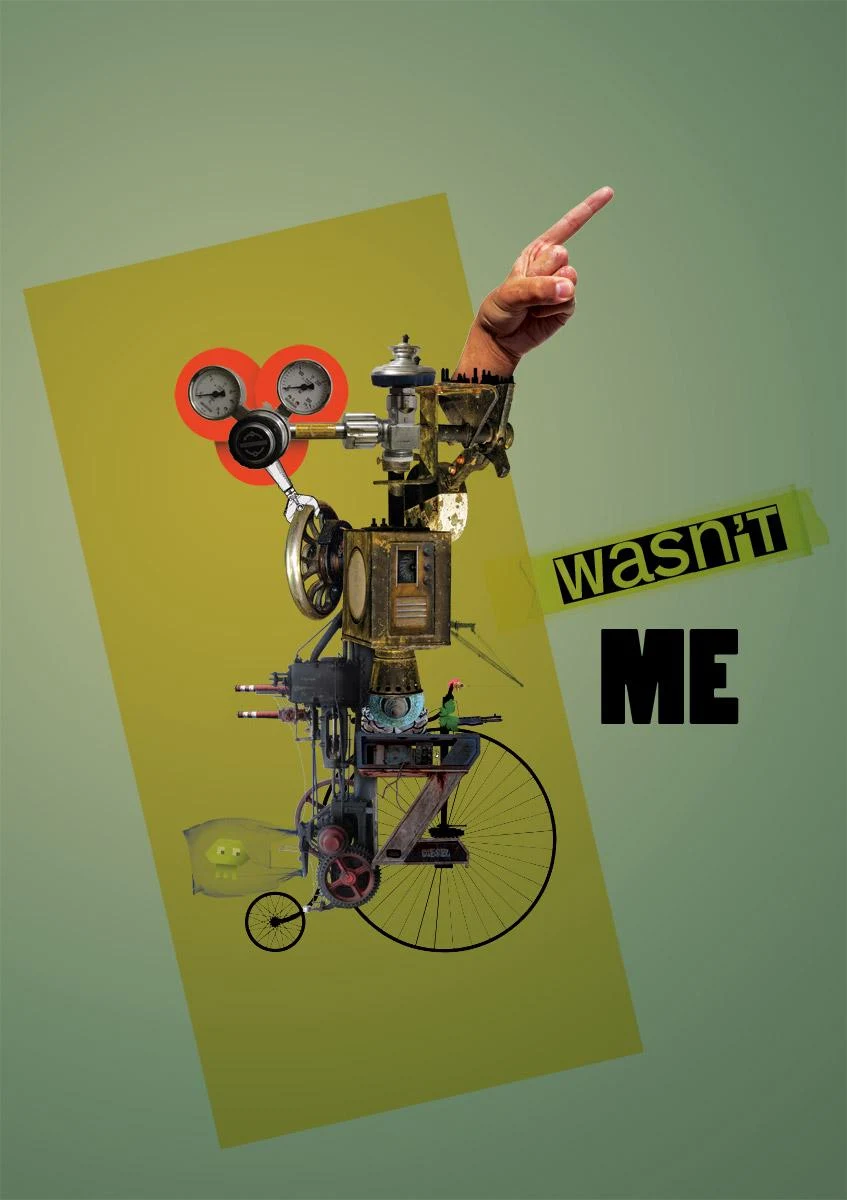 "It never is" C335, shroomco, digital collage, 2024 | Scrolller