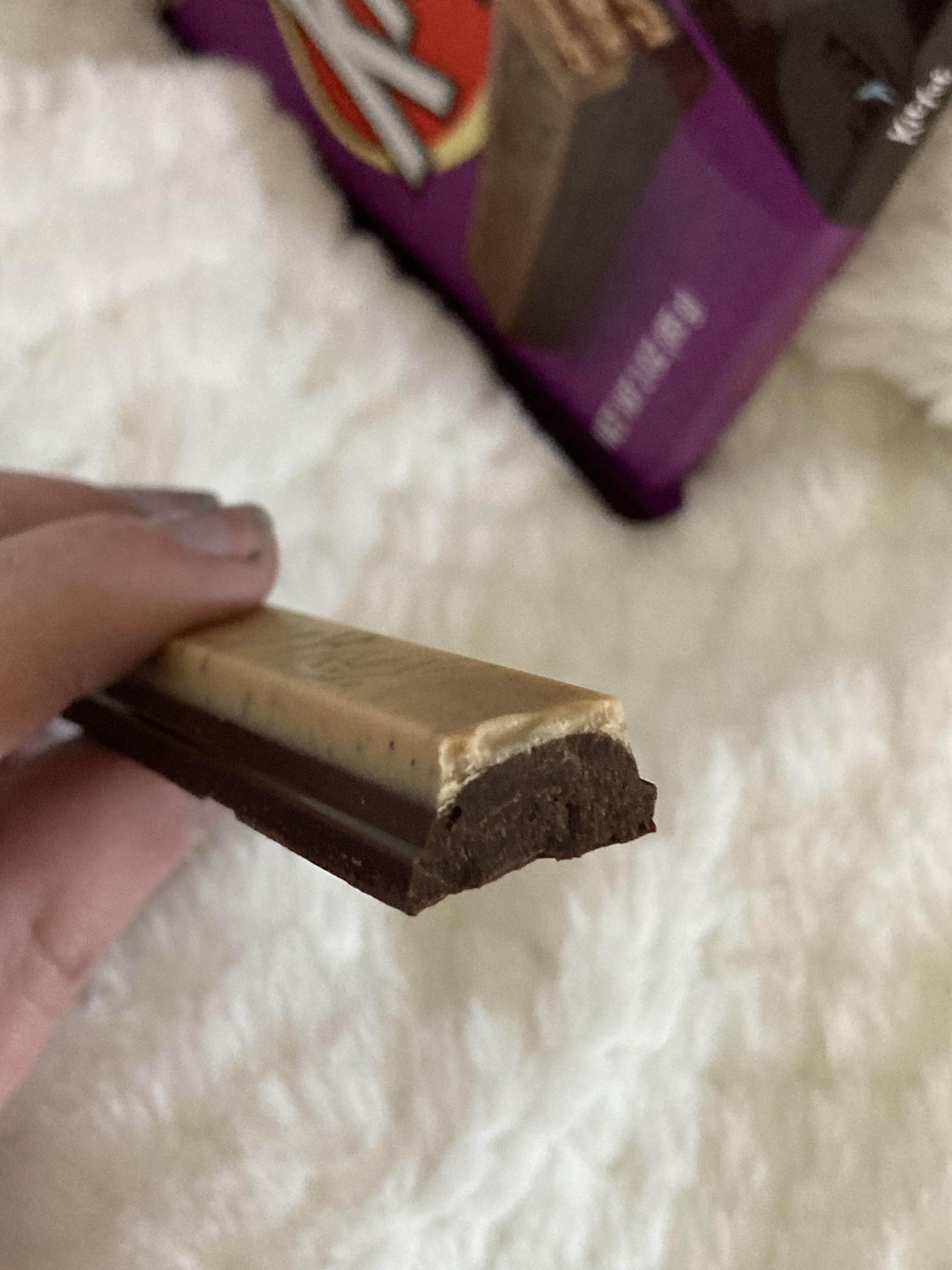 I got a kitkat without the wafer | Scrolller