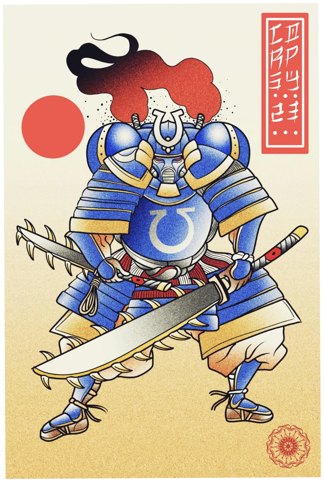 40k inspired samurai (OC) | Scrolller