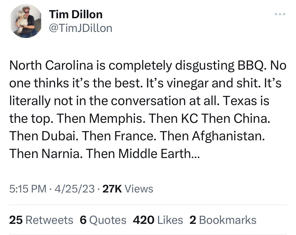 Shots fired from comedian Tim Dillon | Scrolller