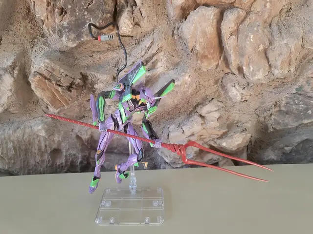 And with the bonus addition of the weapons kit, I have officially finished my first ever model ...