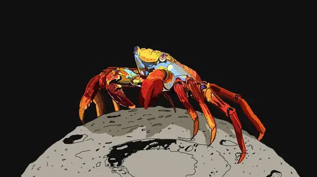 Moon Crab, Me, Digital, 2023 | Scrolller