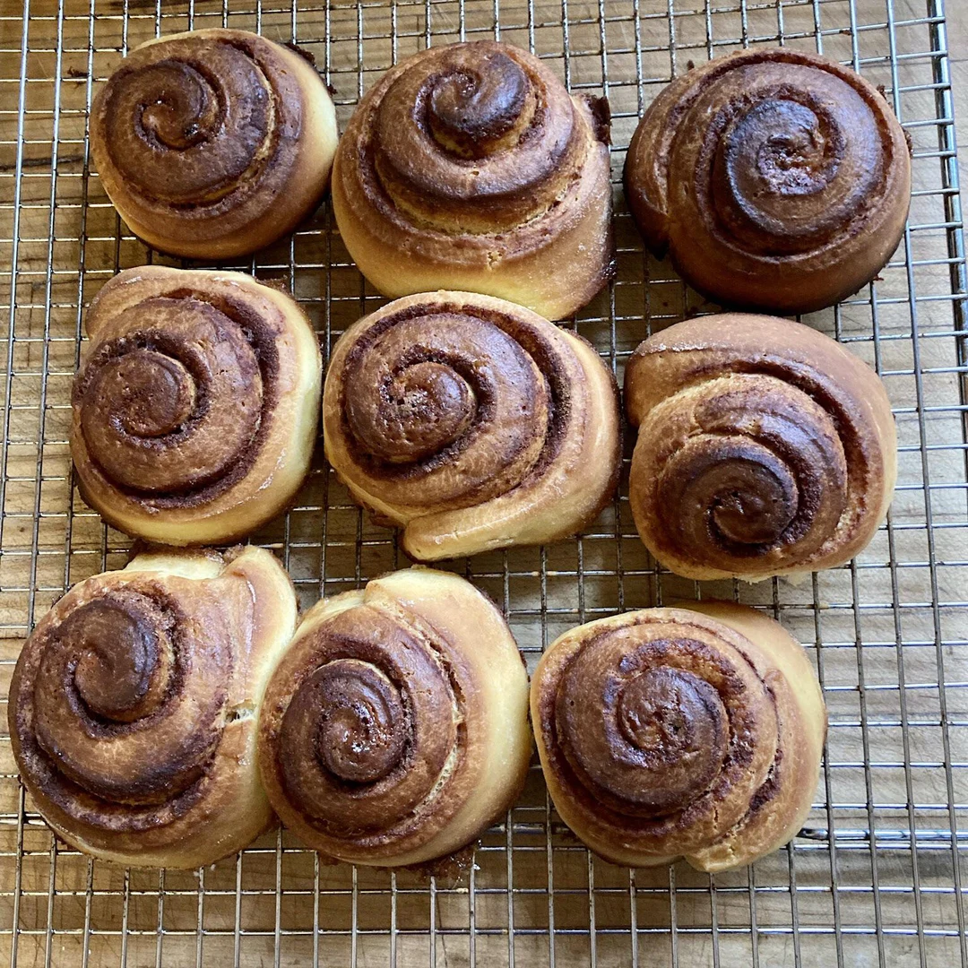 Cinnamon Rolls From Brioche Dough | Scrolller