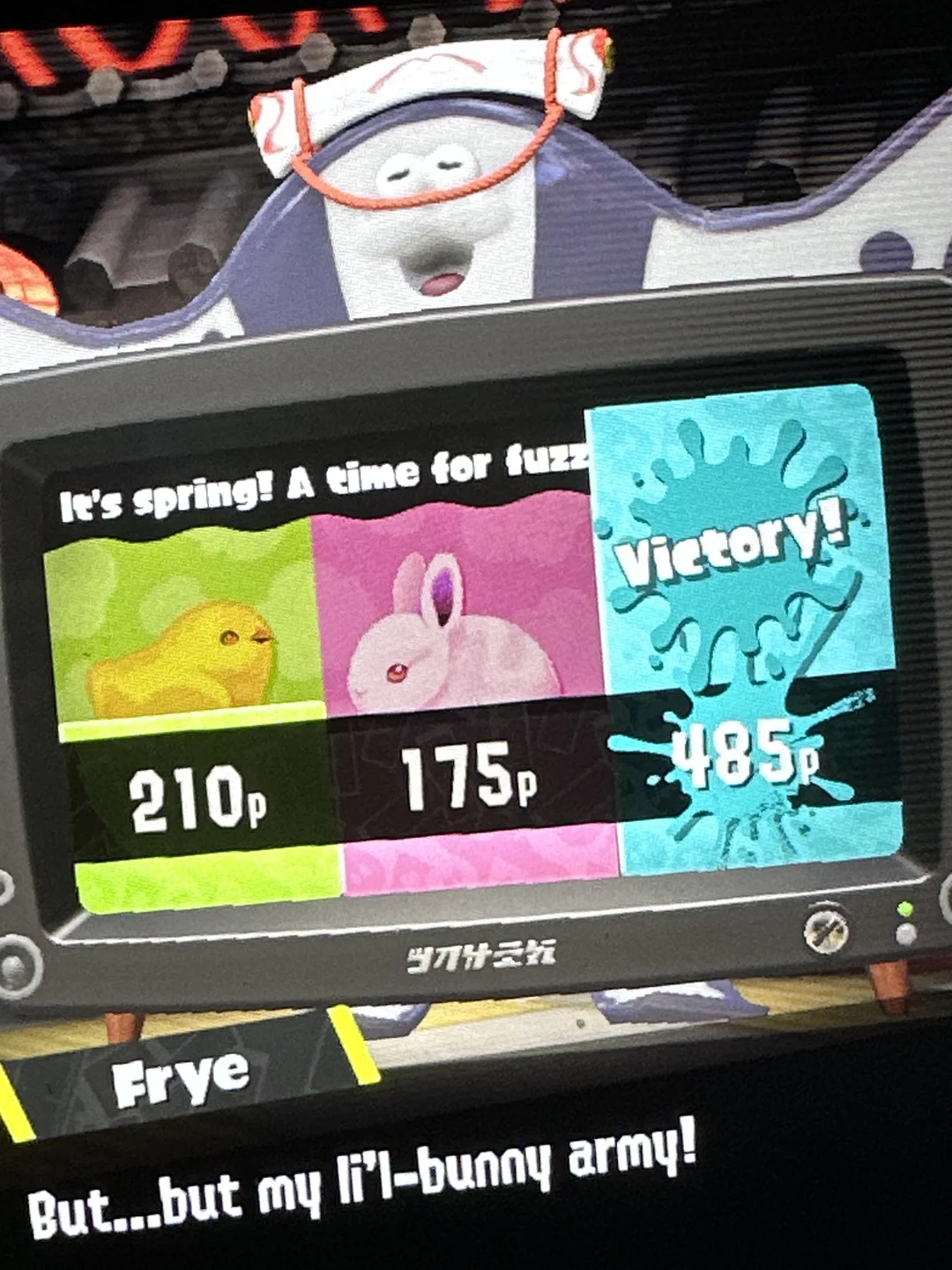 Frye is officially never winning a splatfest no matter what ☠️ | Scrolller