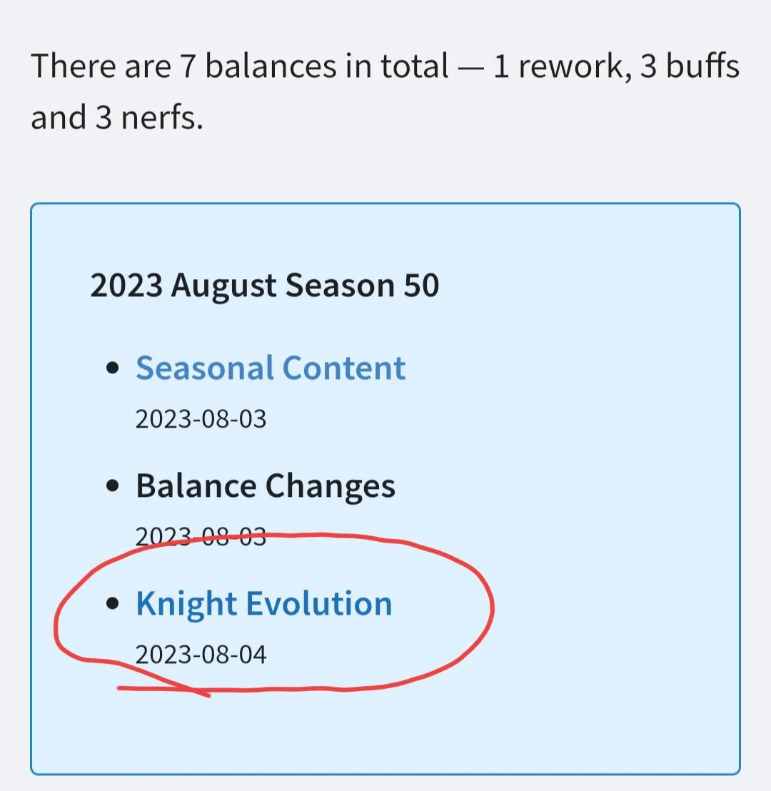 Knight evolution inbound | Scrolller