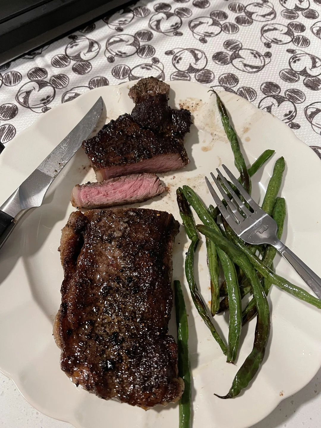 First time ever cooking a steak. Roast me. Ny Strip reverse sear. | Scrolller