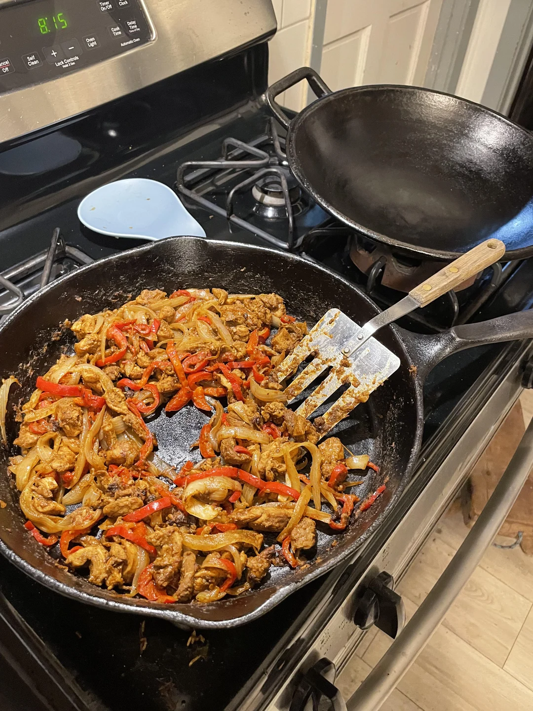 Chicken fajitas and my other workhorse | Scrolller
