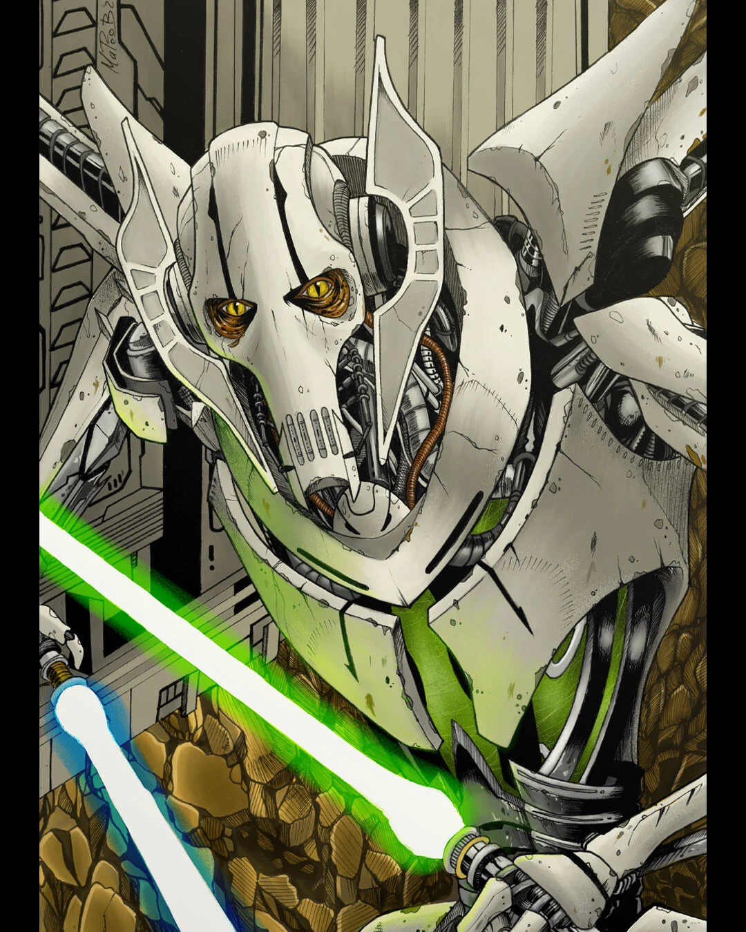 General Grievous (by Mateo Rodriguez Brijaldo) | Scrolller