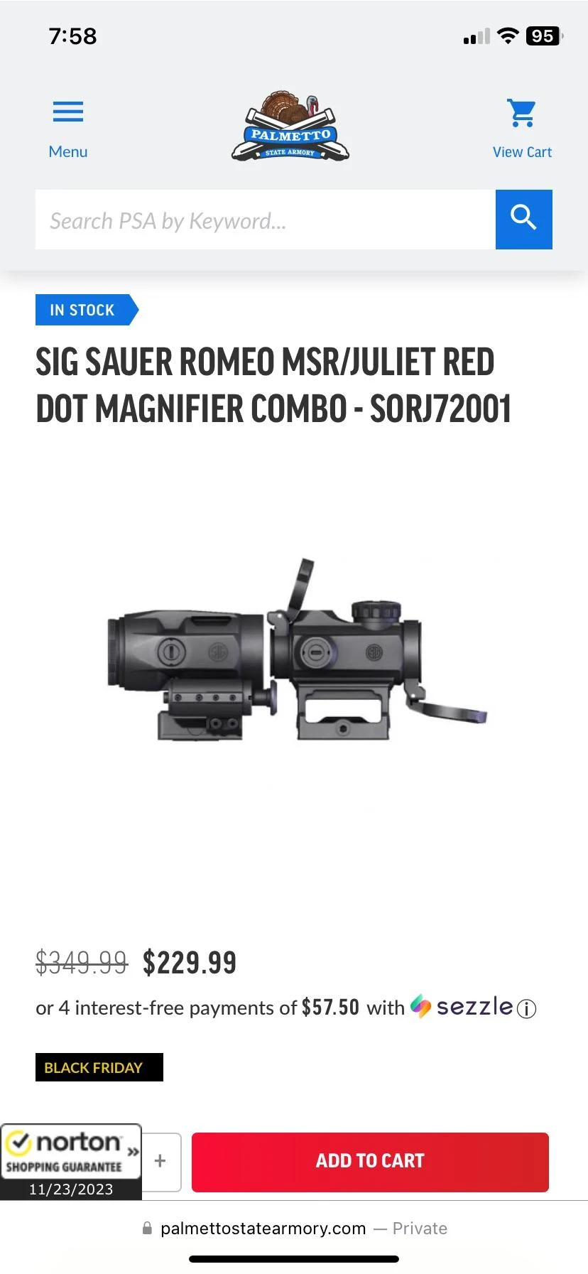 Red dot with magnifier | Scrolller