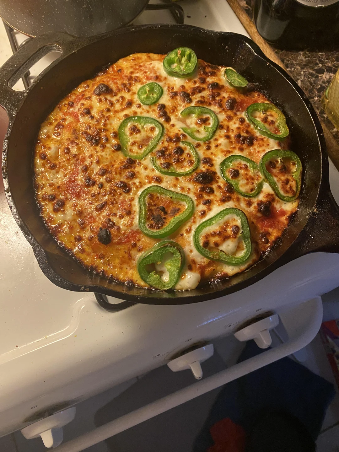 First cast iron pizza | Scrolller