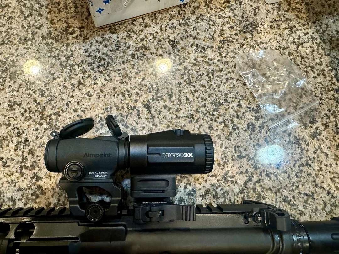 Aimpoint RDS/ Scalarworks 1.93” mount, Vortex 3x micro with 1.93” spacer | Scrolller