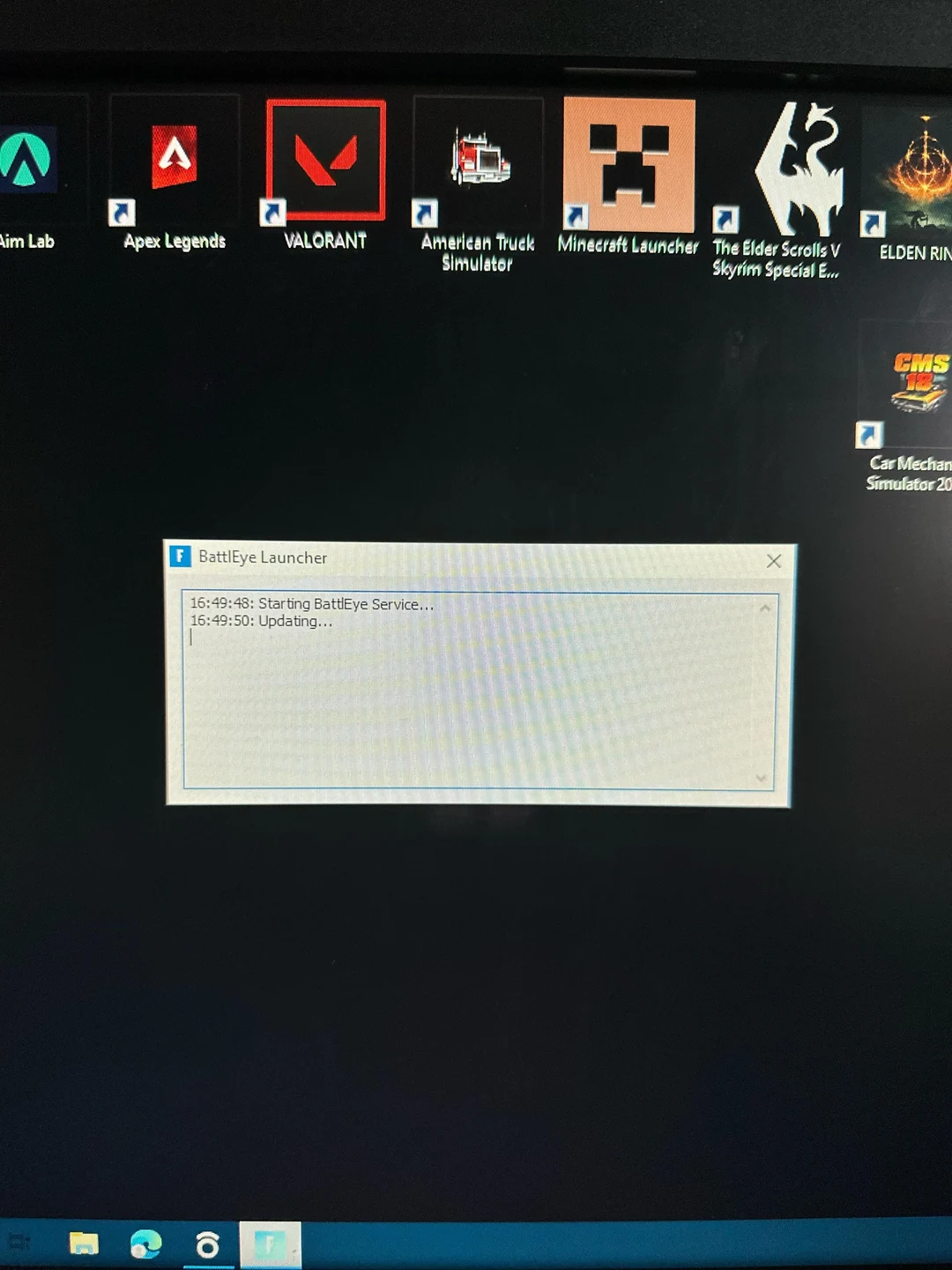 Been stuck on battleye launcher, anyone know ow how to fix? | Scrolller