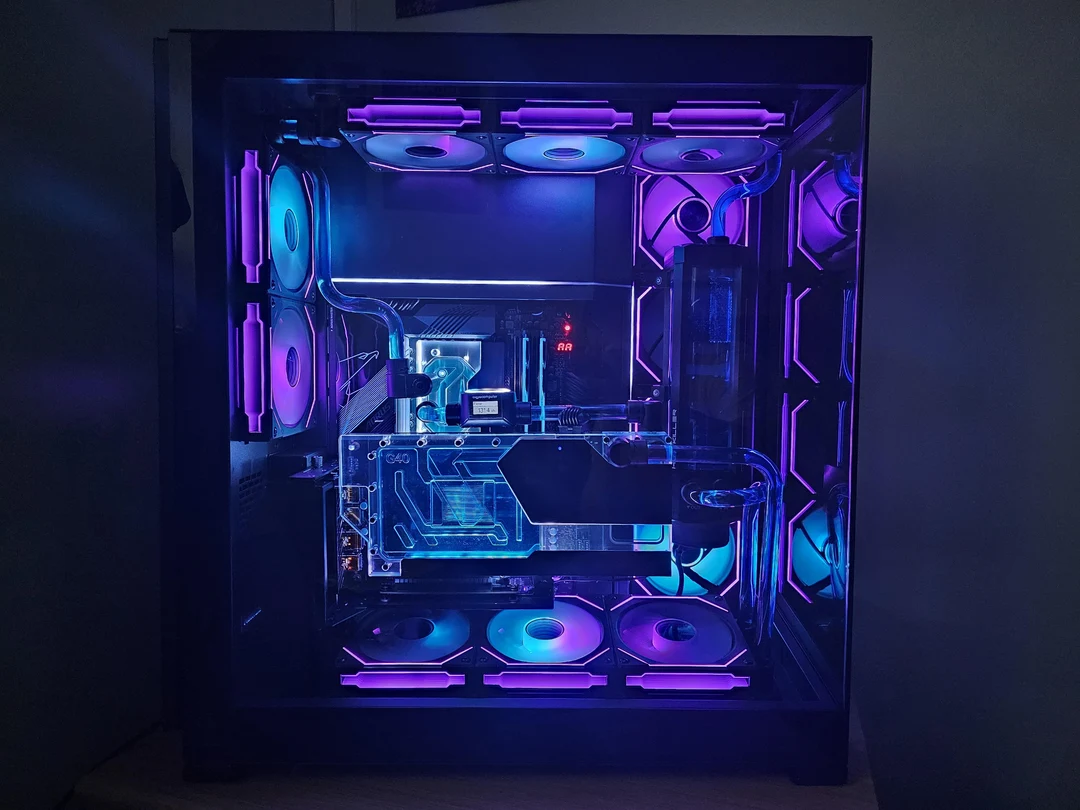 My first custom loop (2nd pc) is done(*) | Scrolller