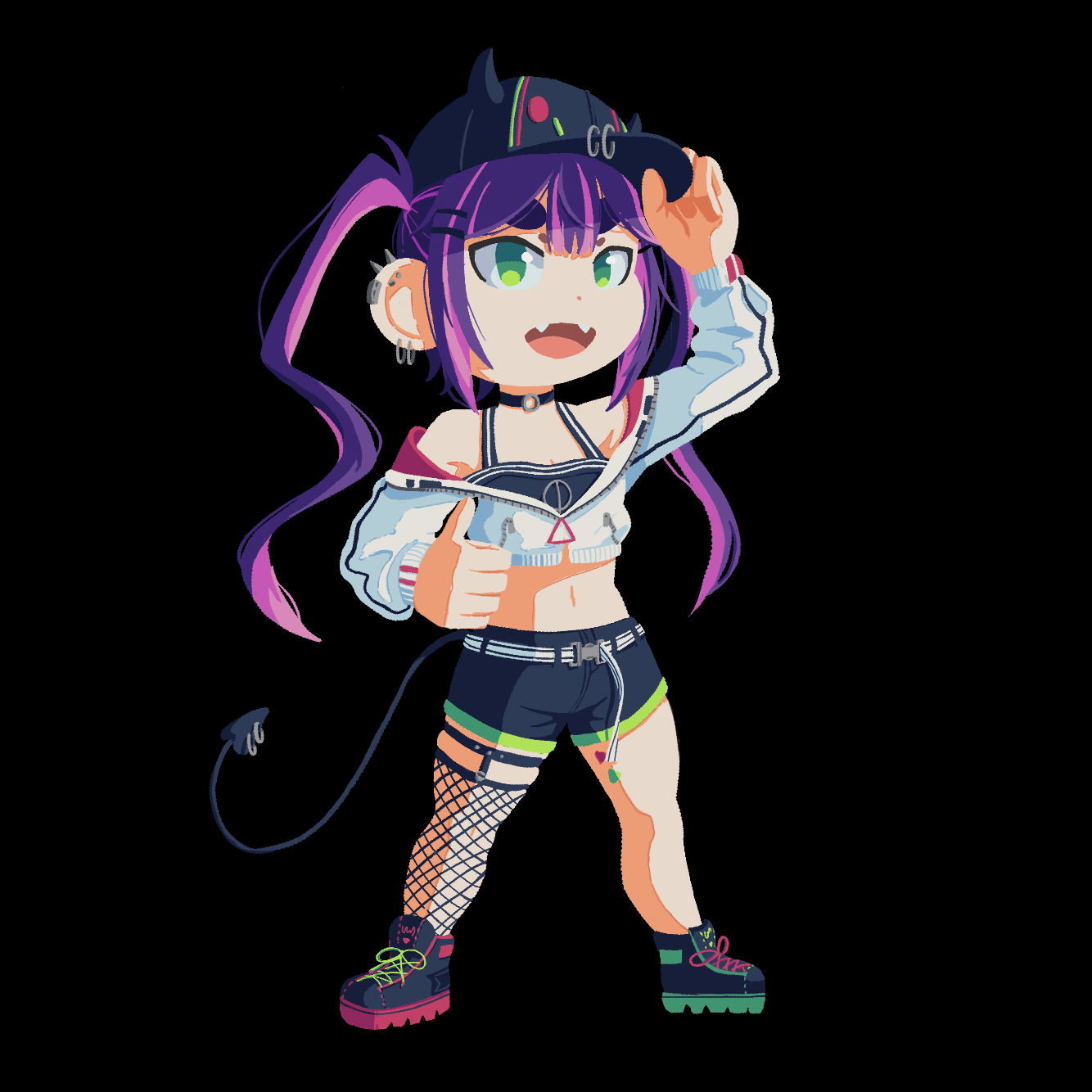 I drew Tokoyami Towa | Scrolller