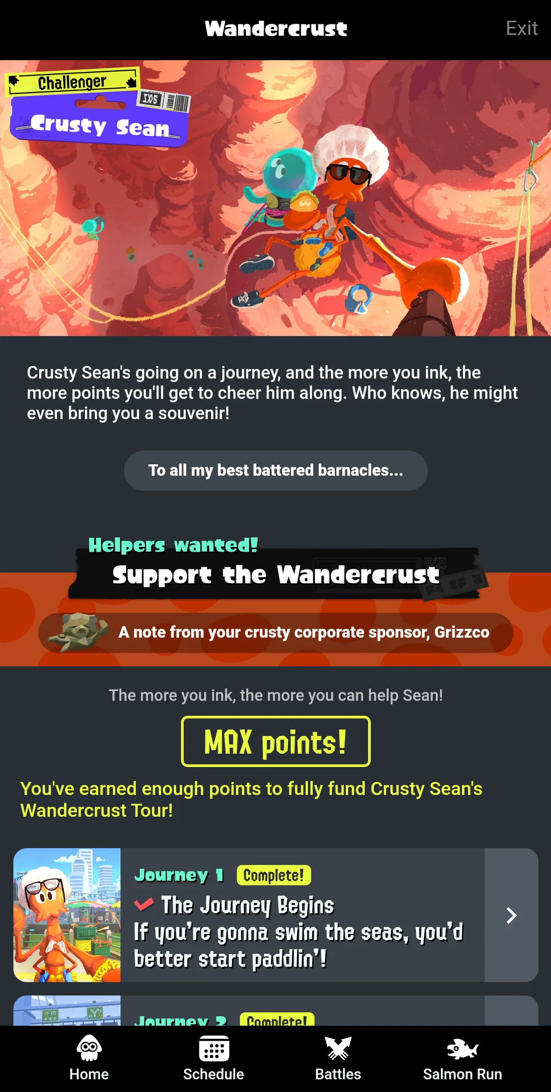 What's the lore reason for Grizzco to sponsor Crusty Sean? | Scrolller