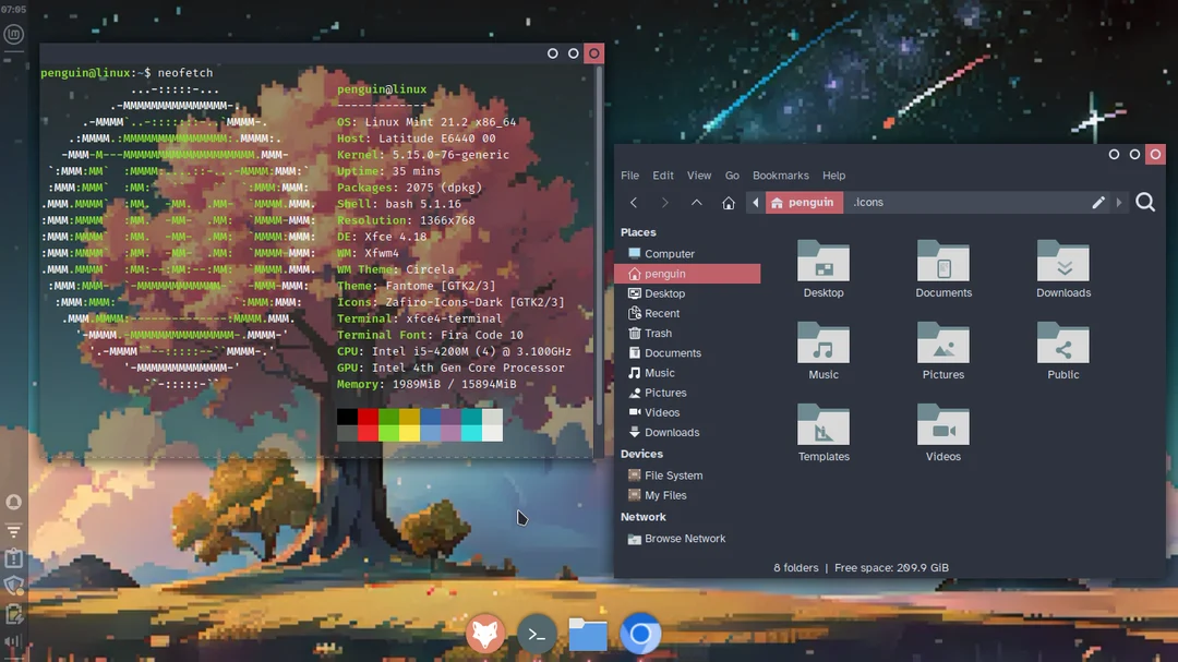 [XFCE] A new setup for a new Semester | Scrolller