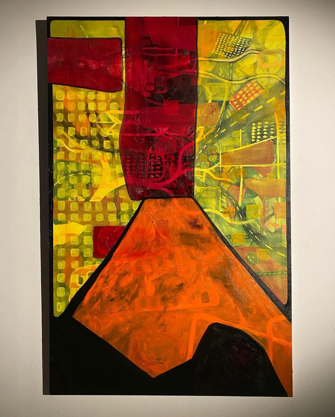 Looming, me, oil on canvas, 2022 | Scrolller