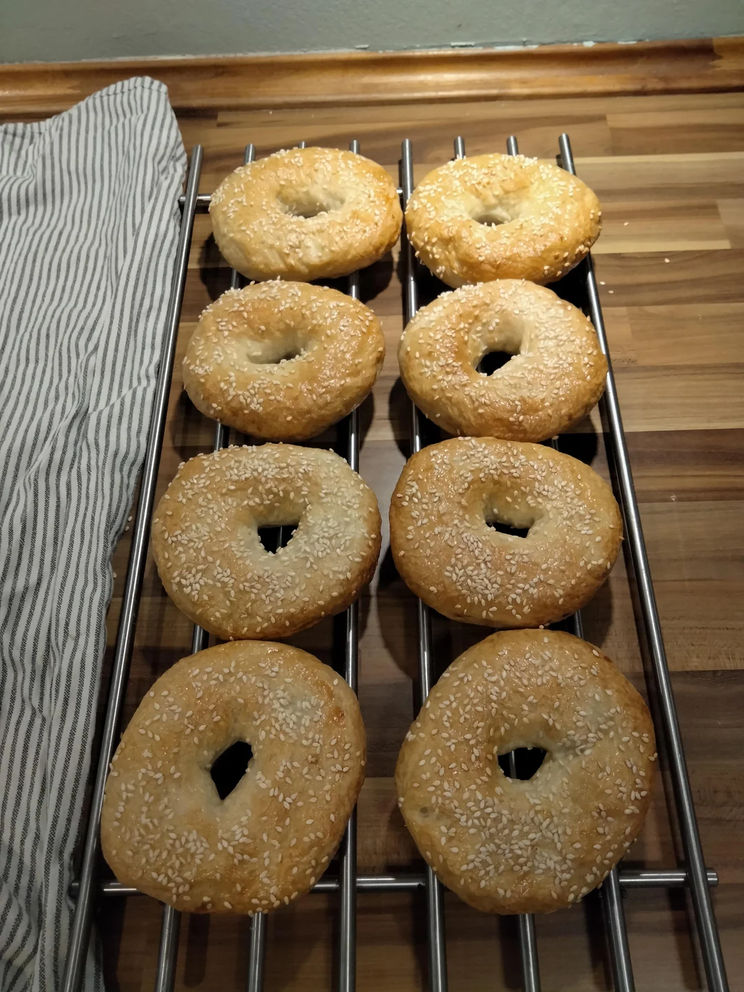 My second batch of bagels. Im really happy with how they turned out! | Scrolller