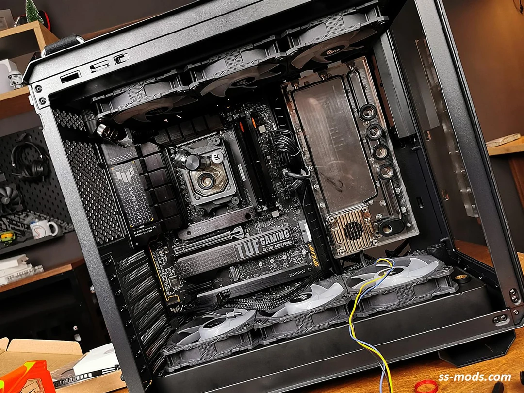 TUF-AMD GT502 water cooling build / progress... | Scrolller