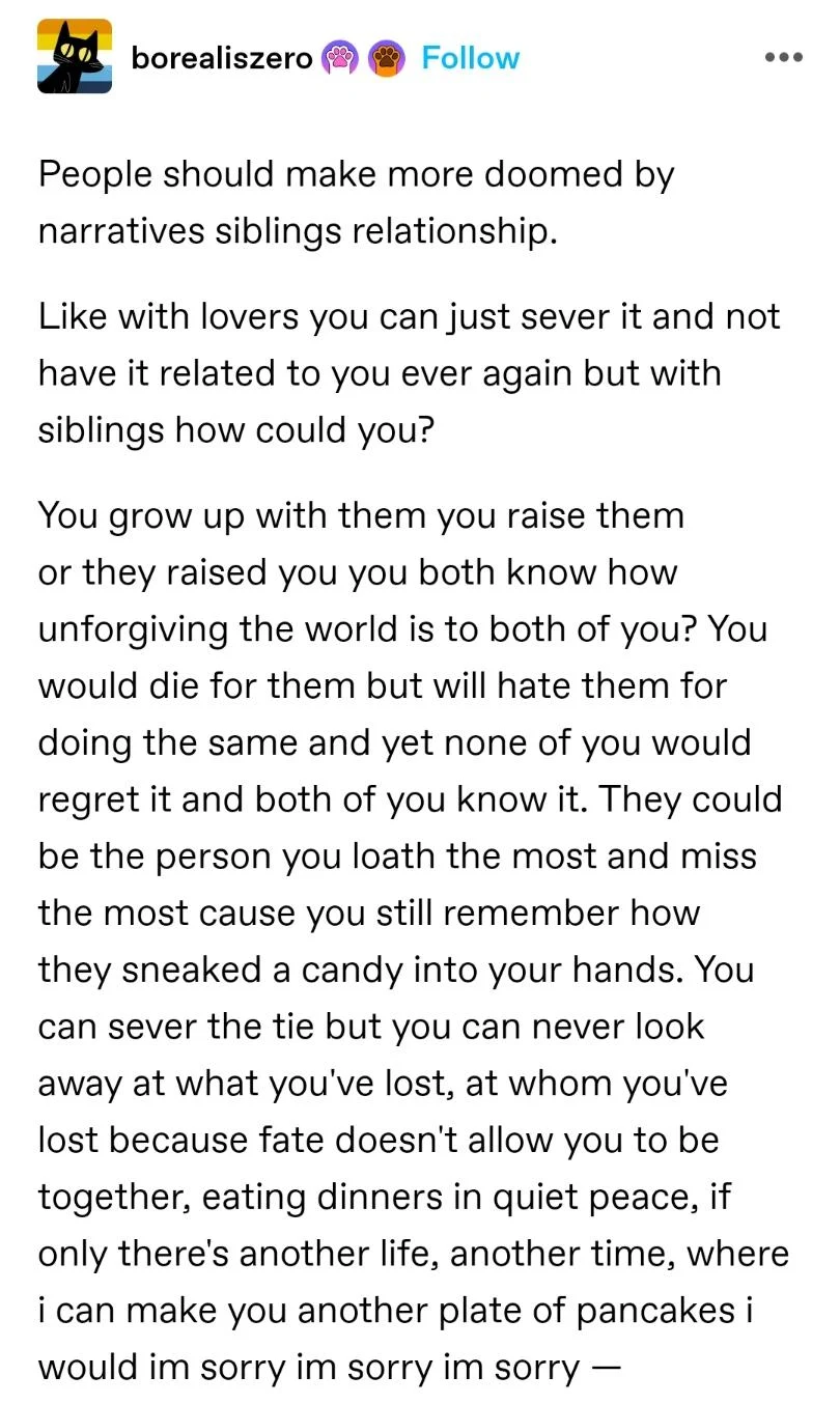 Doomed Siblings | Scrolller