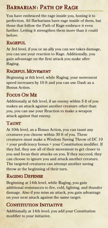 Barbarian: Path of Rage | Scrolller