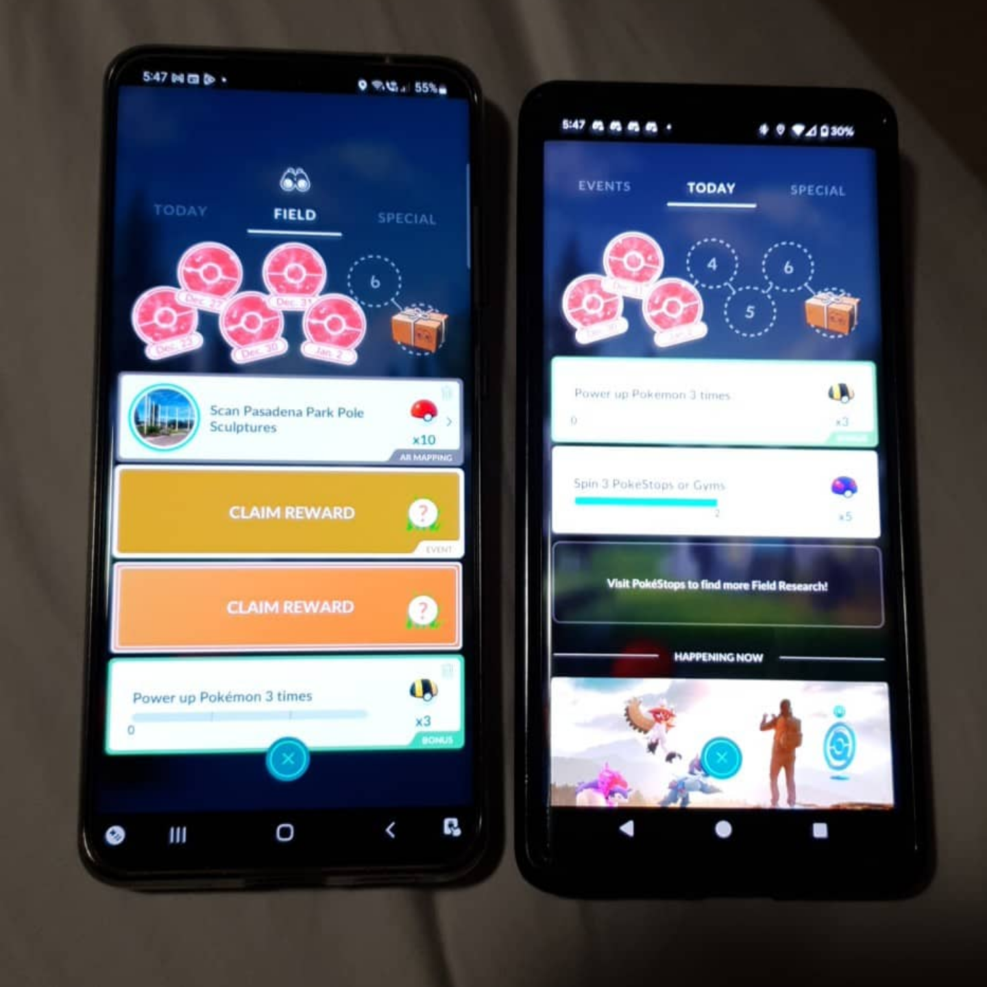Different Research/Task Menus | Scrolller