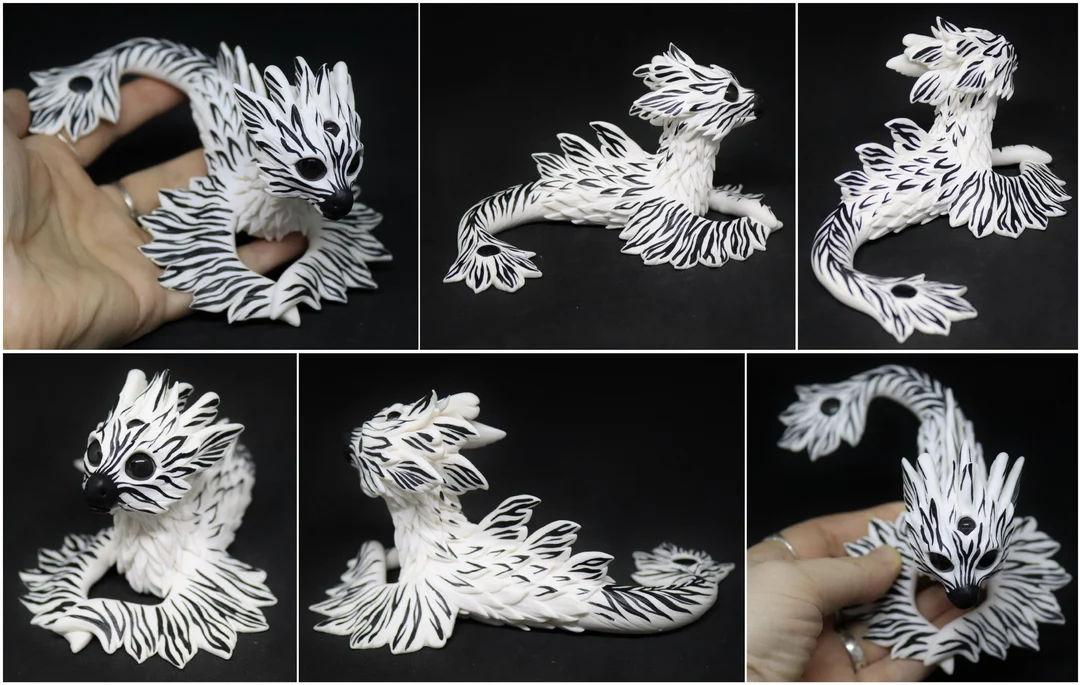 Inkheart, Me, polymer clay, 2023 | Scrolller