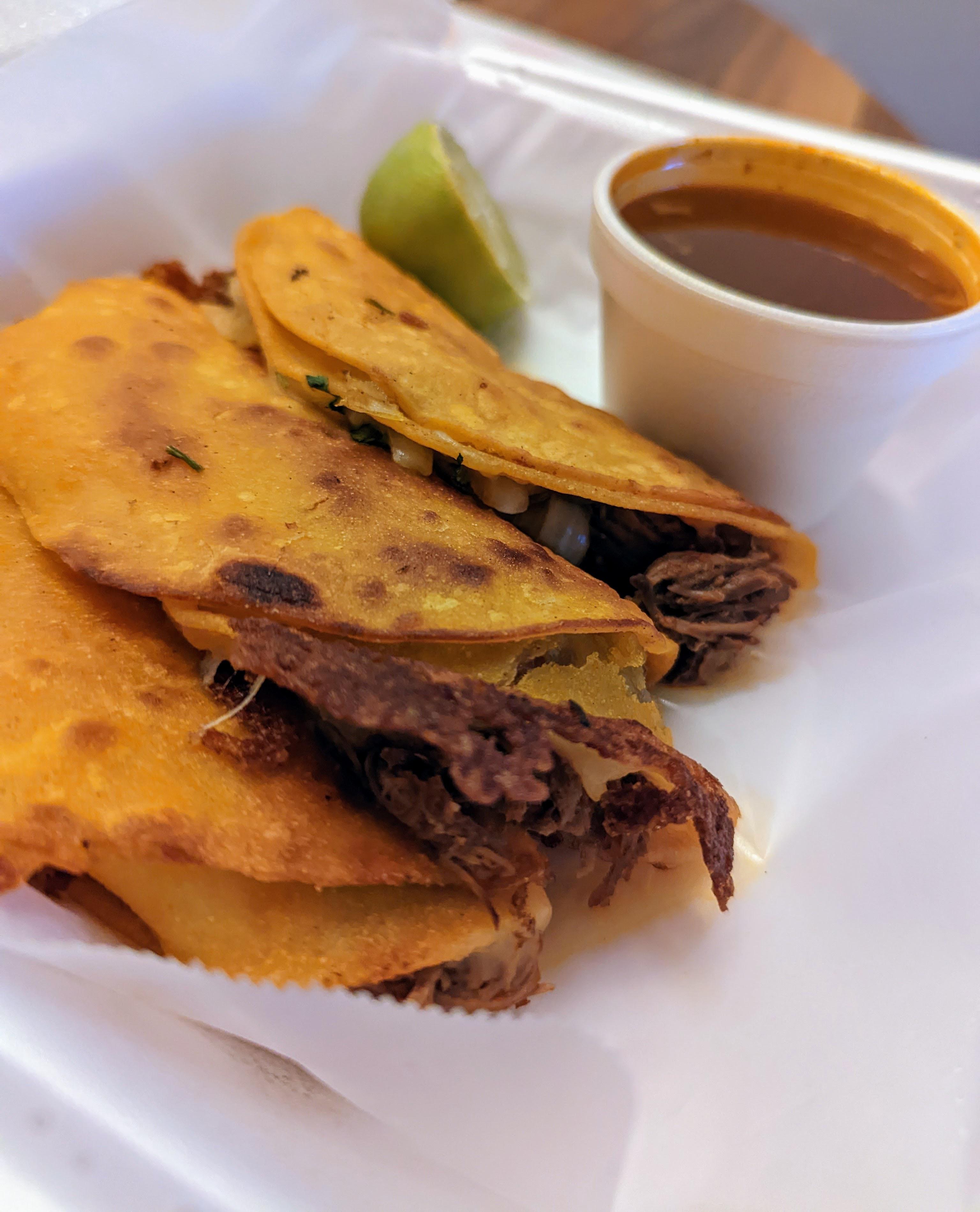 A mom & pop vendor makes these Birria Tacos on Fridays. Always a highlight to my week | Scrolller