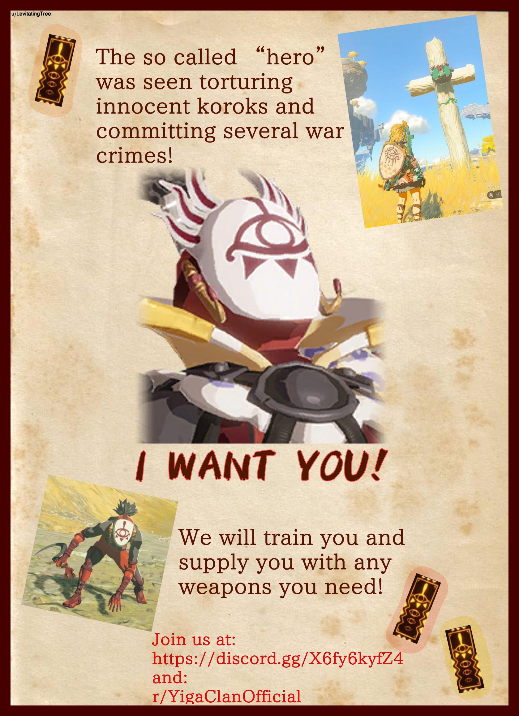 [TotK] Join Our Mighty Cause! | Scrolller