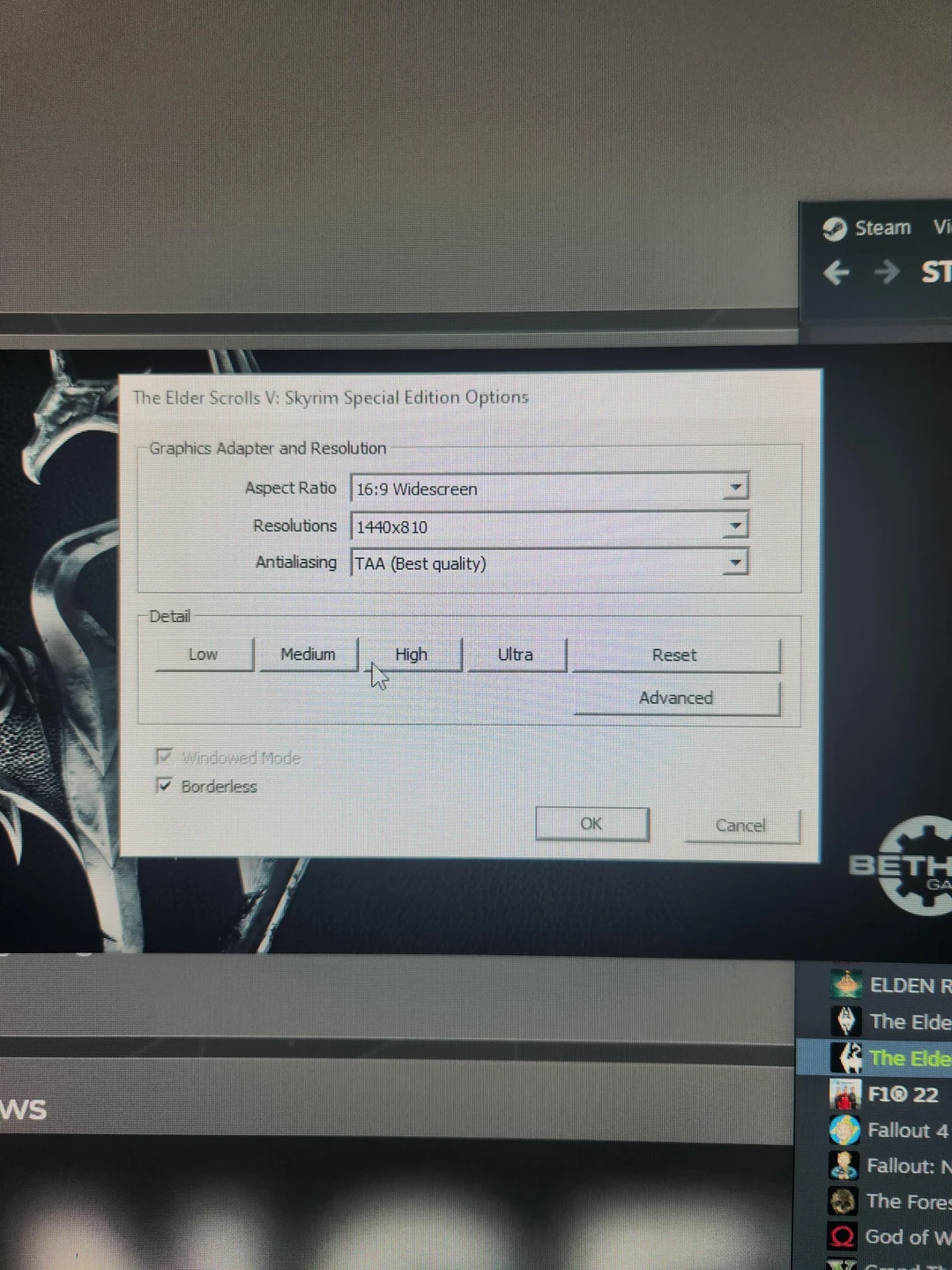 Skyrim Fullscreen help | Scrolller