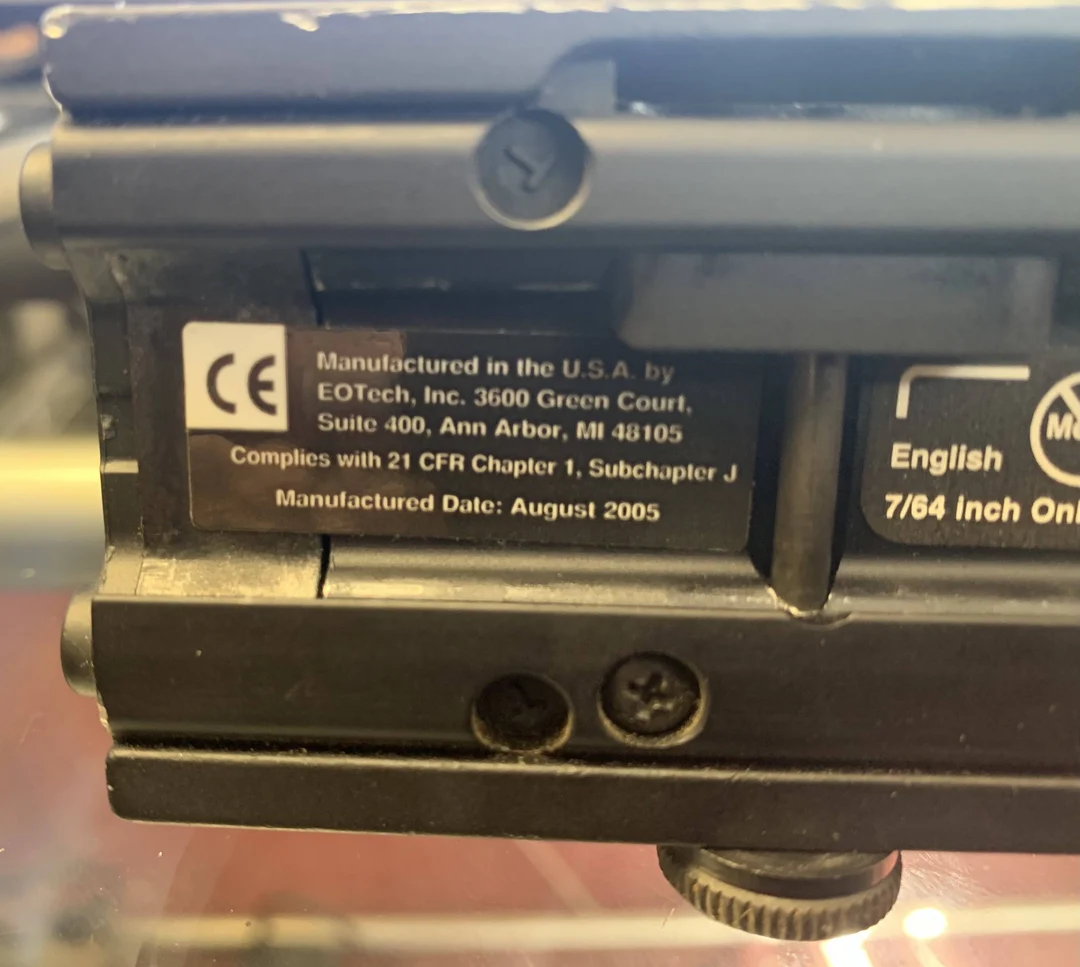 New optic? But this one still works and it’s barely 17 years old. | Scrolller