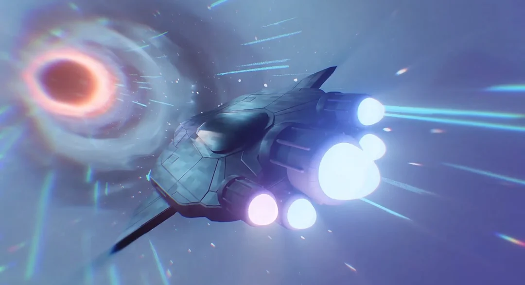 Spaceship, me, digital art, 2022 | Scrolller