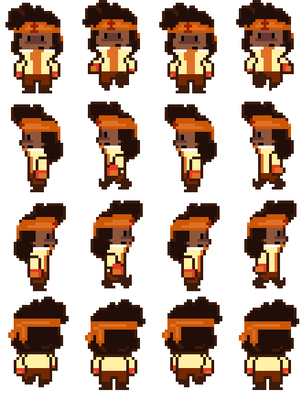 Bravery Sprite Sheet | Scrolller