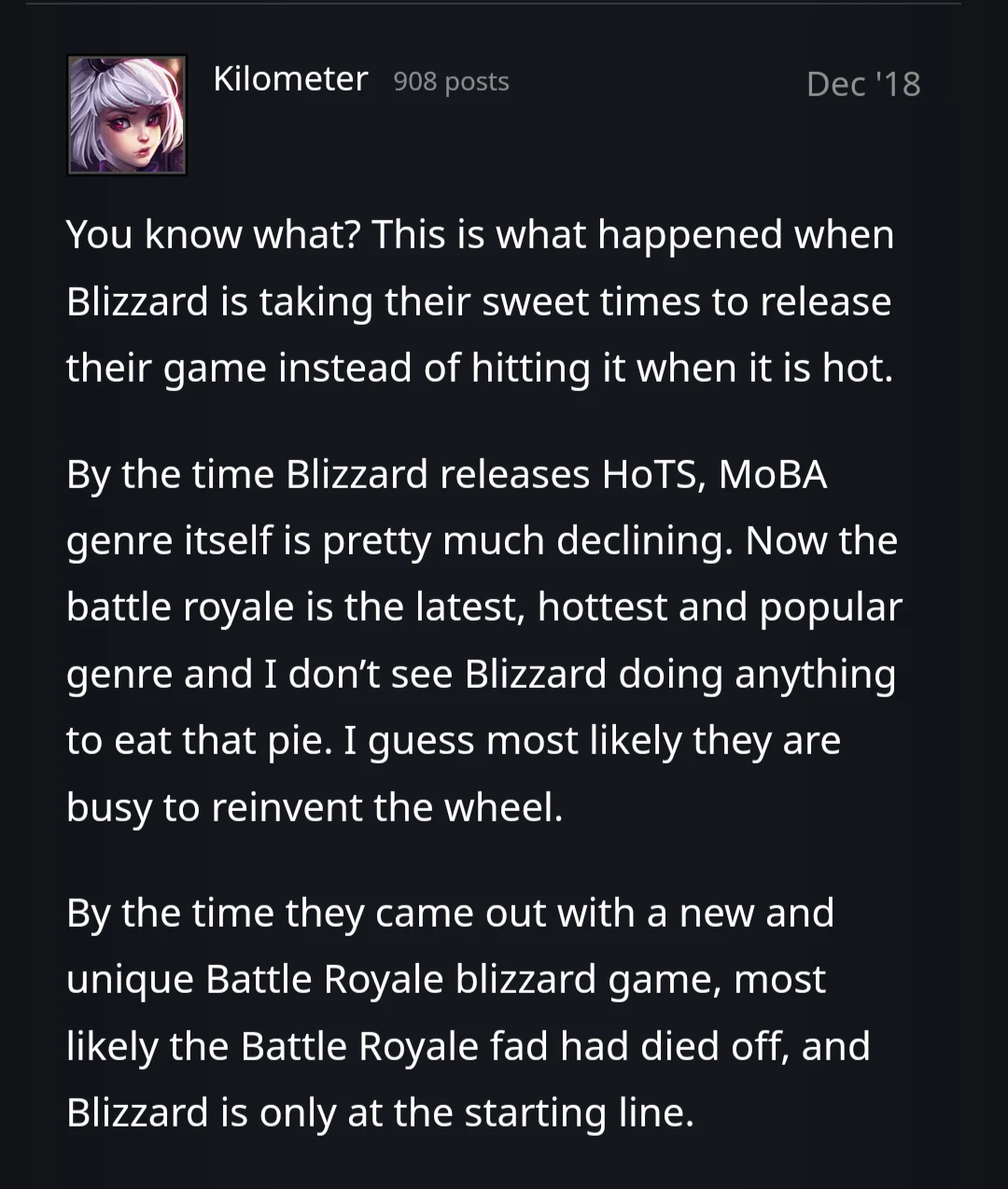 A Prophet from 2018 | Scrolller